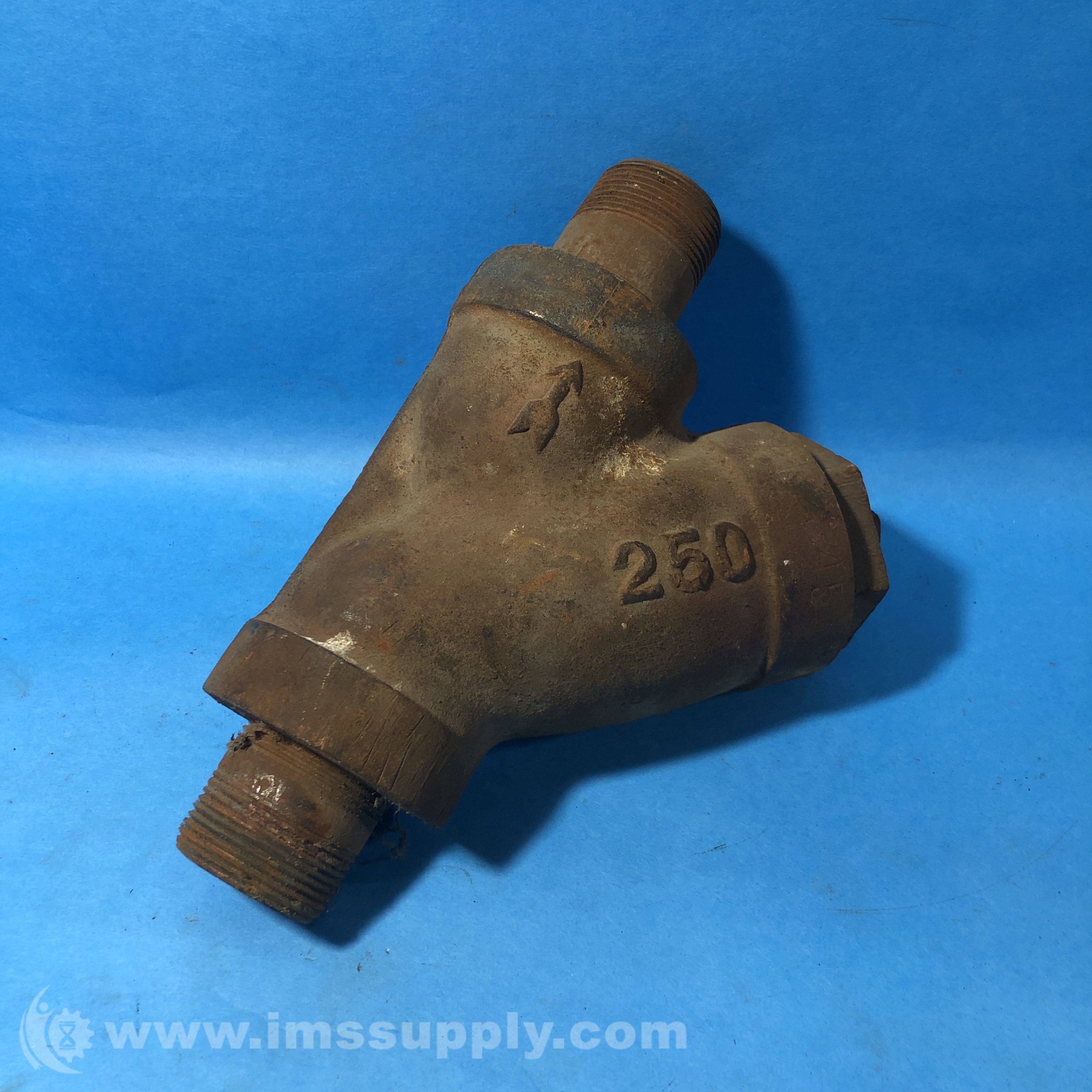 Yarway 250 1-1/4 inch Y Strainer Steam Trap - IMS Supply