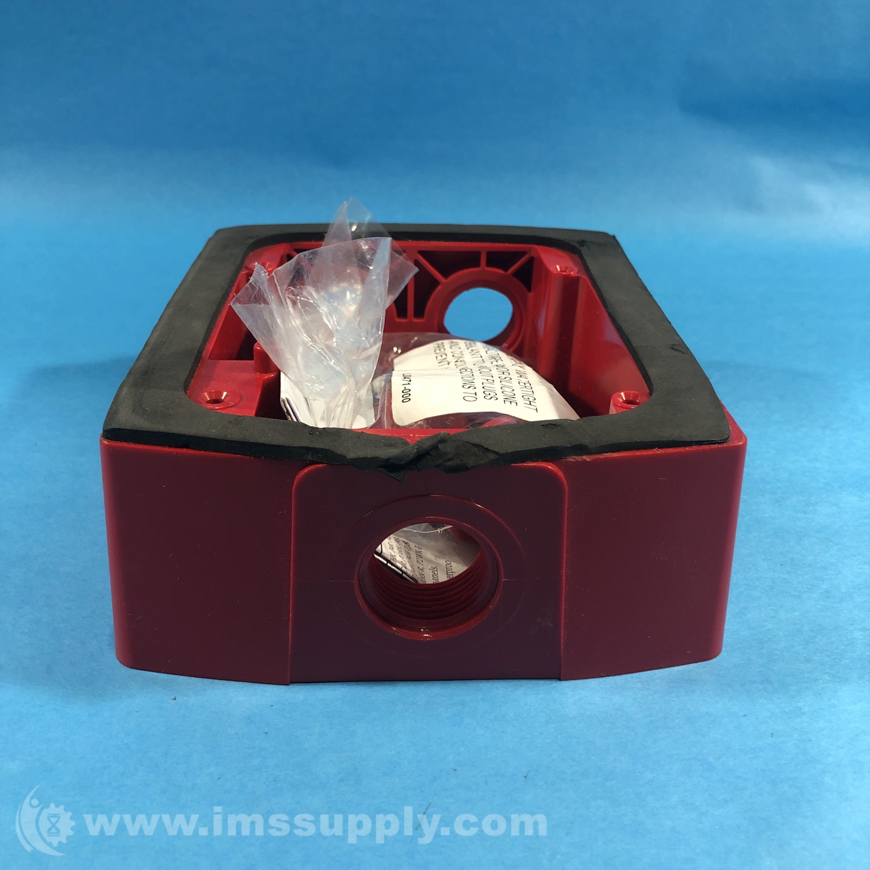 System Sensor B59-0006 Red Weatherproof Back Box - IMS Supply