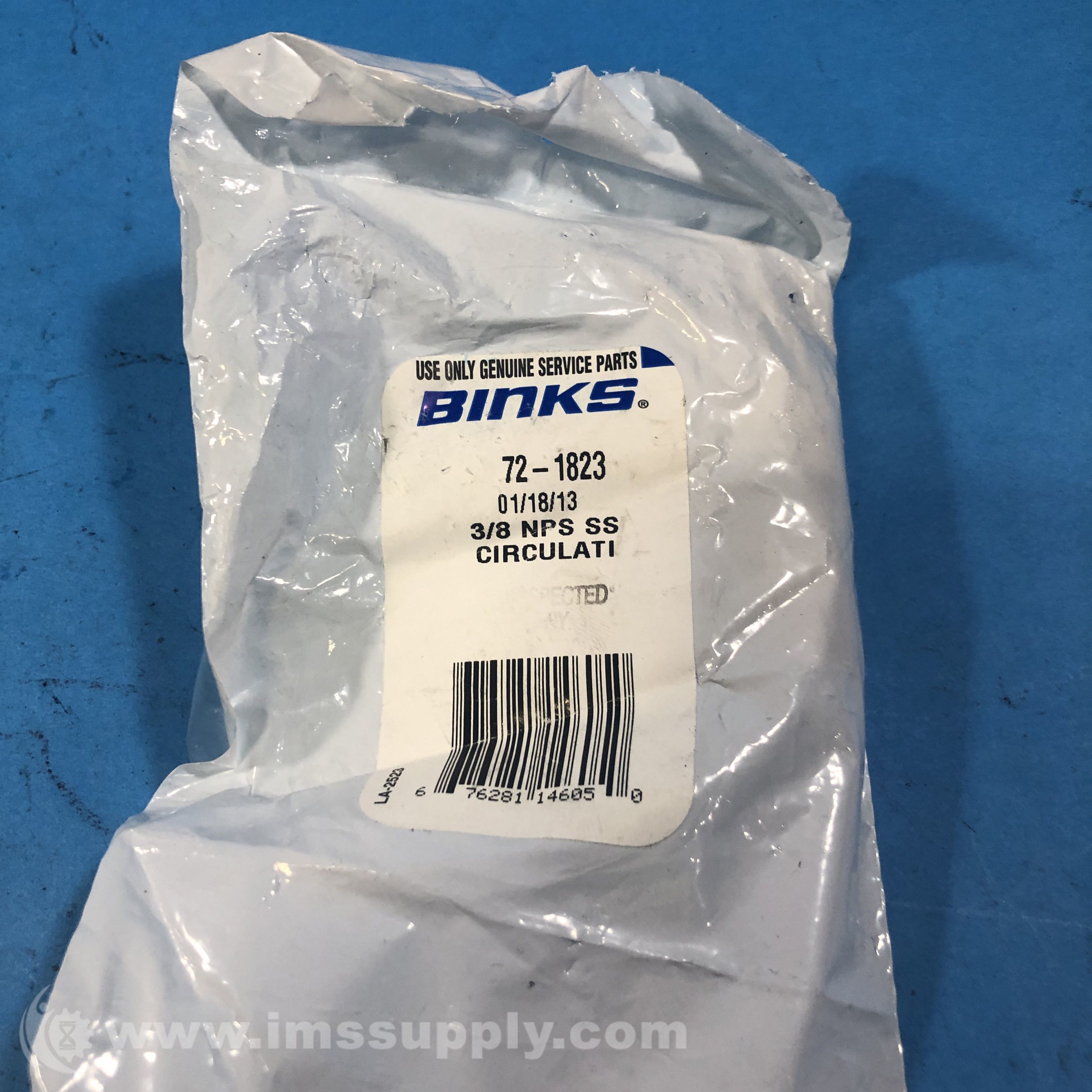 Binks 72-1823 Circular Connector 3/8 NPS - IMS Supply