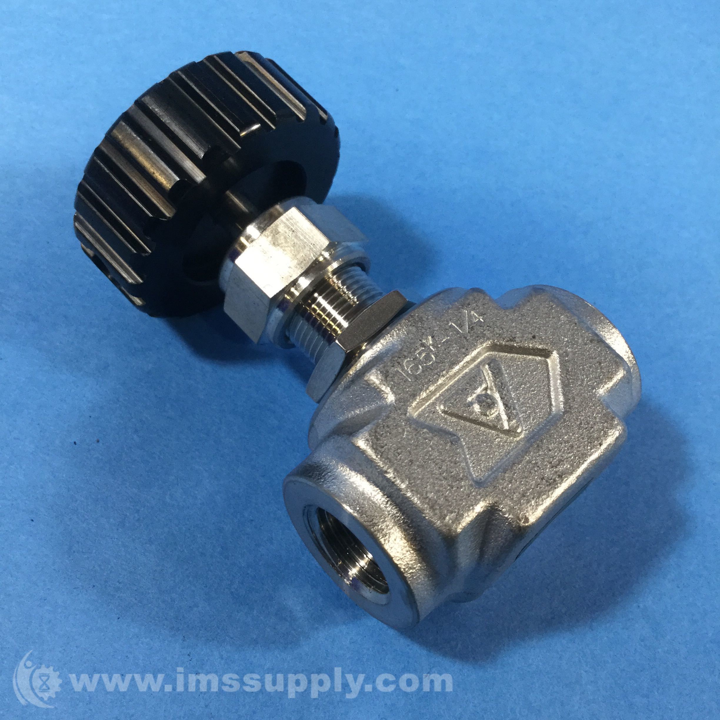 Fujikin 165K-1/4 Stop Valve, Stainless Steel - IMS Supply