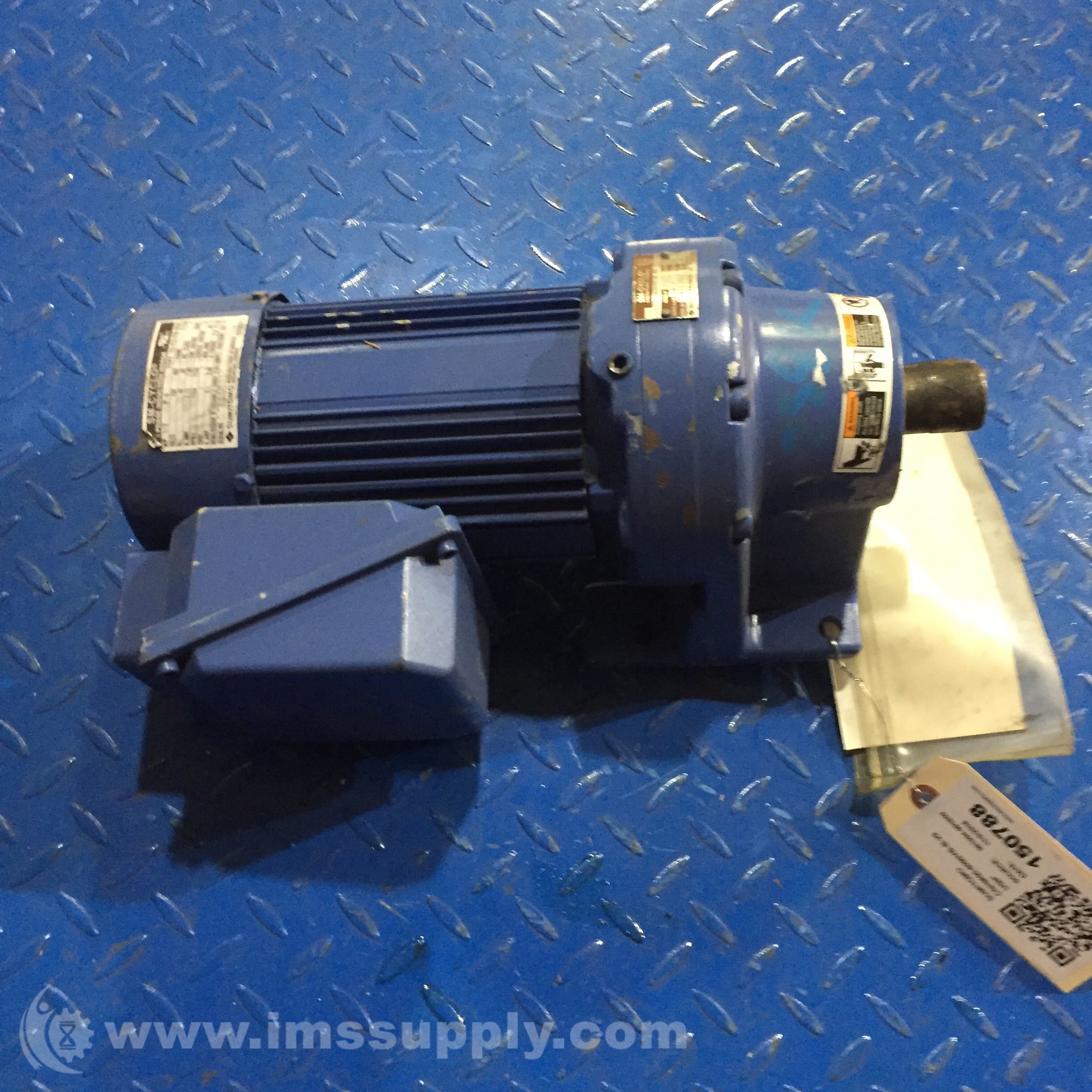 Sumitomo CNHM05-6090YB-B-29 Electric Motor, 1/2 HP, 230/460 VAC - IMS ...