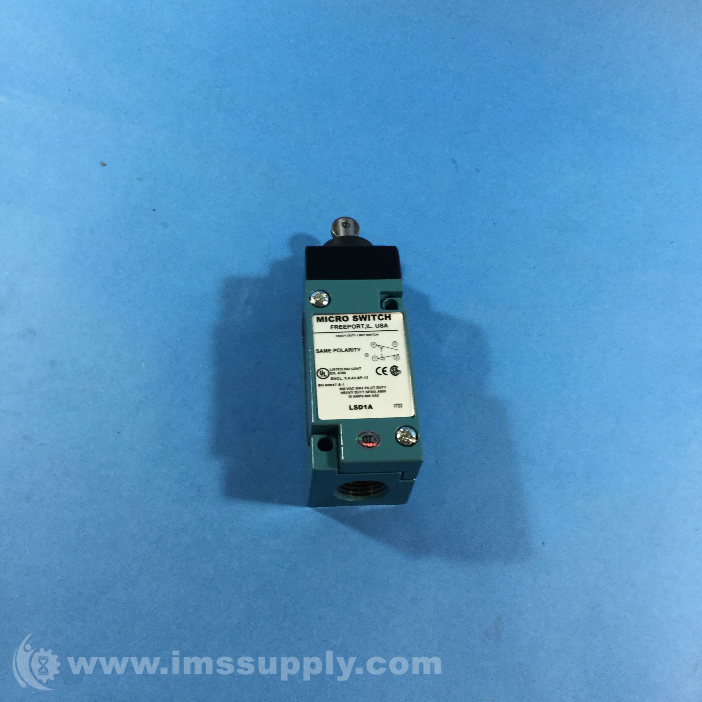 Honeywell LSD1A Heavy Duty Limit Switch, Actuator Style - IMS Supply