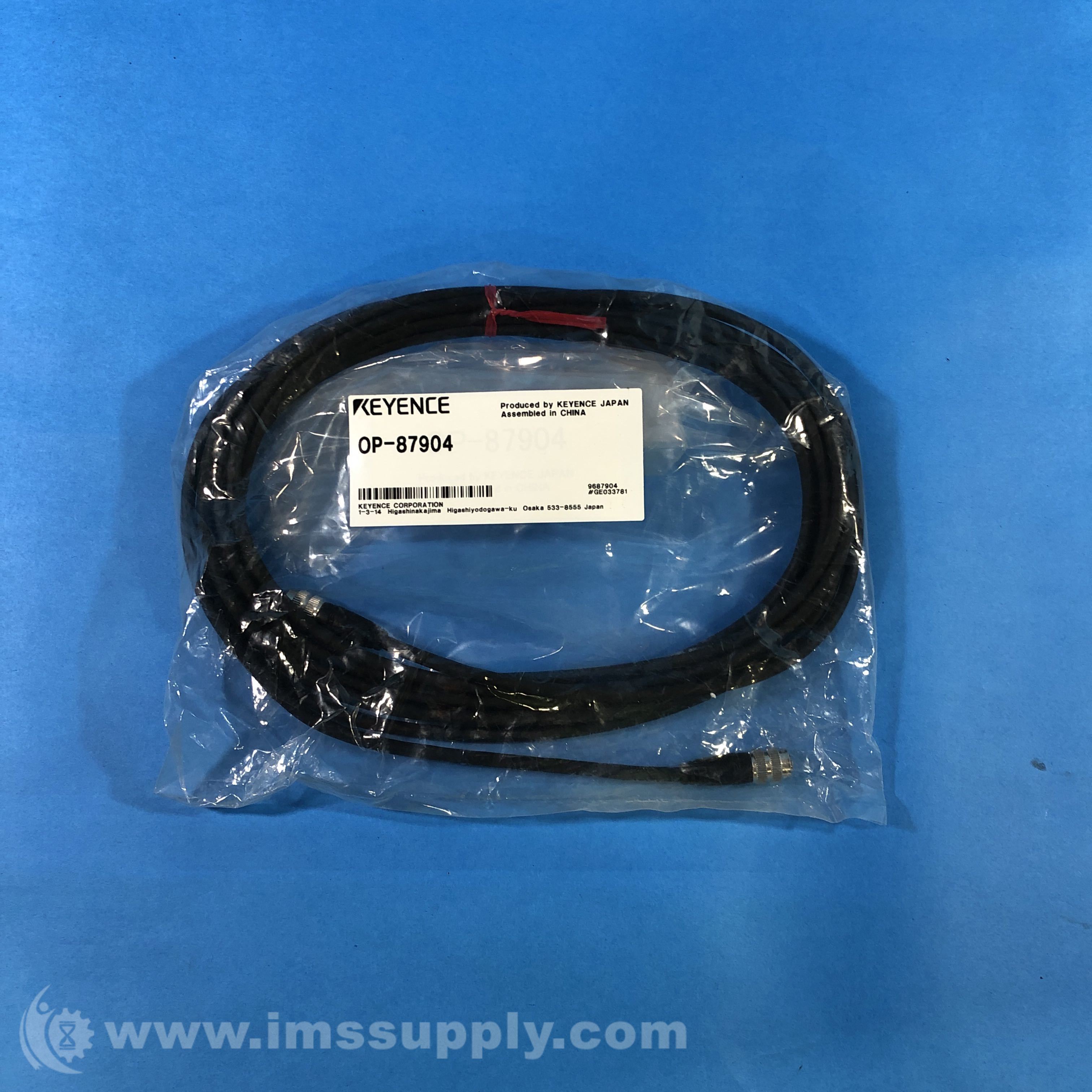 Keyence OP-87904 5 m Sensor Head Cable - IMS Supply
