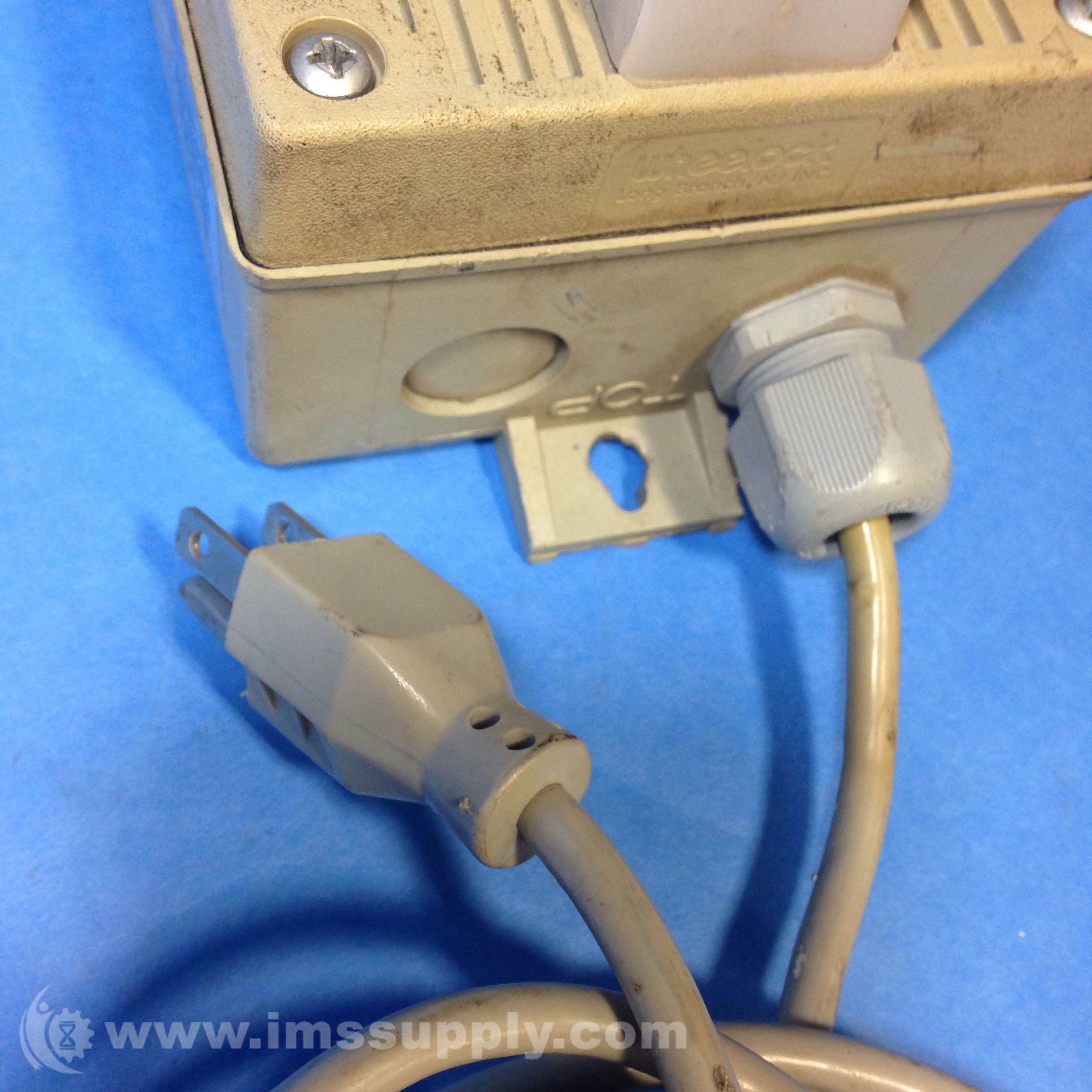 Wheelock AB9USA-22878-RG-N UTA-WH Universal Telephone Alert - IMS Supply