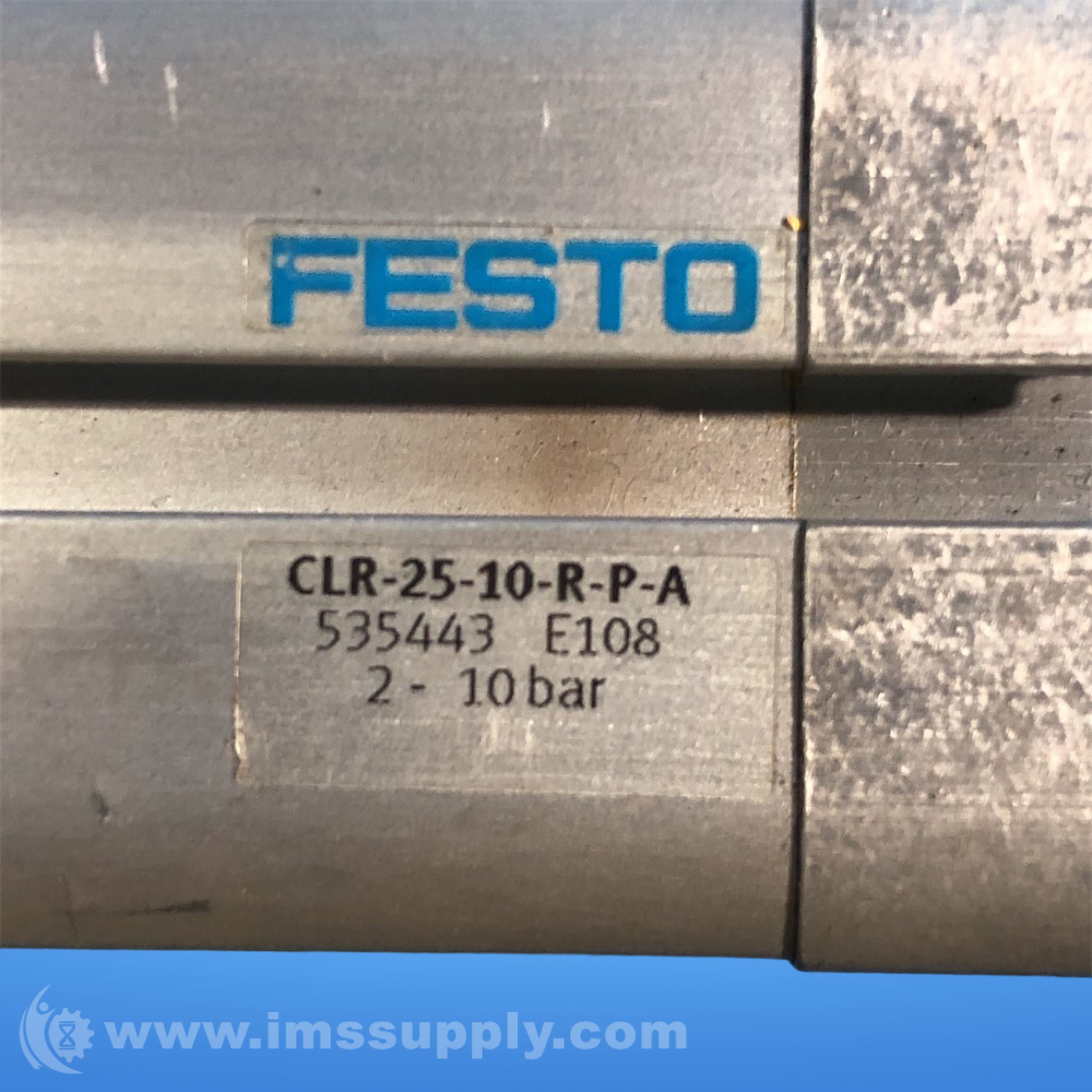 Festo CLR-25-10-R-P-A Linear Clamp Cylinder - IMS Supply