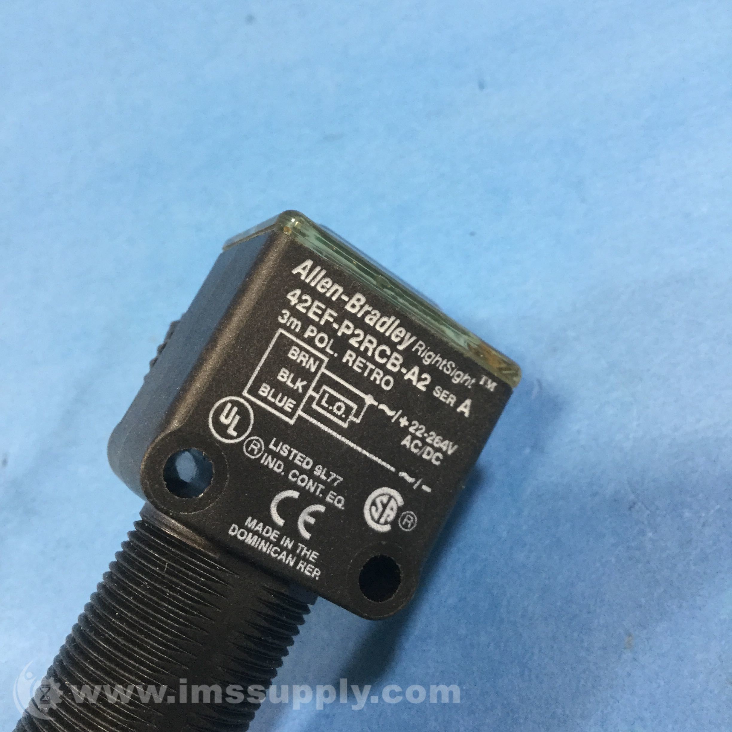 Allen Bradley 42EF-P2RCB-A2 Series A Photoelectric Sensor - IMS Supply