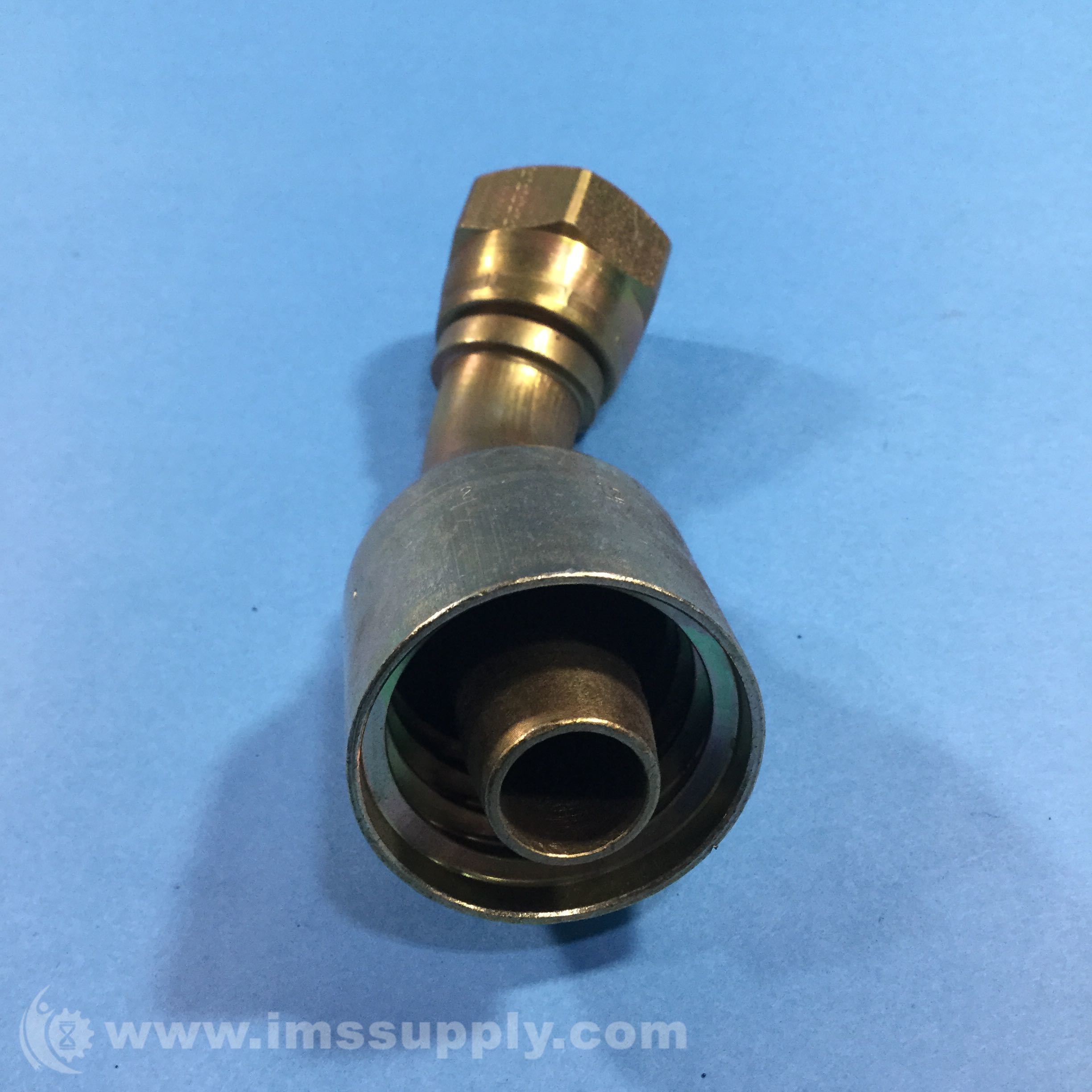 Parker R12-0K5B Crimp Style Hydraulic Hose Fitting - IMS Supply