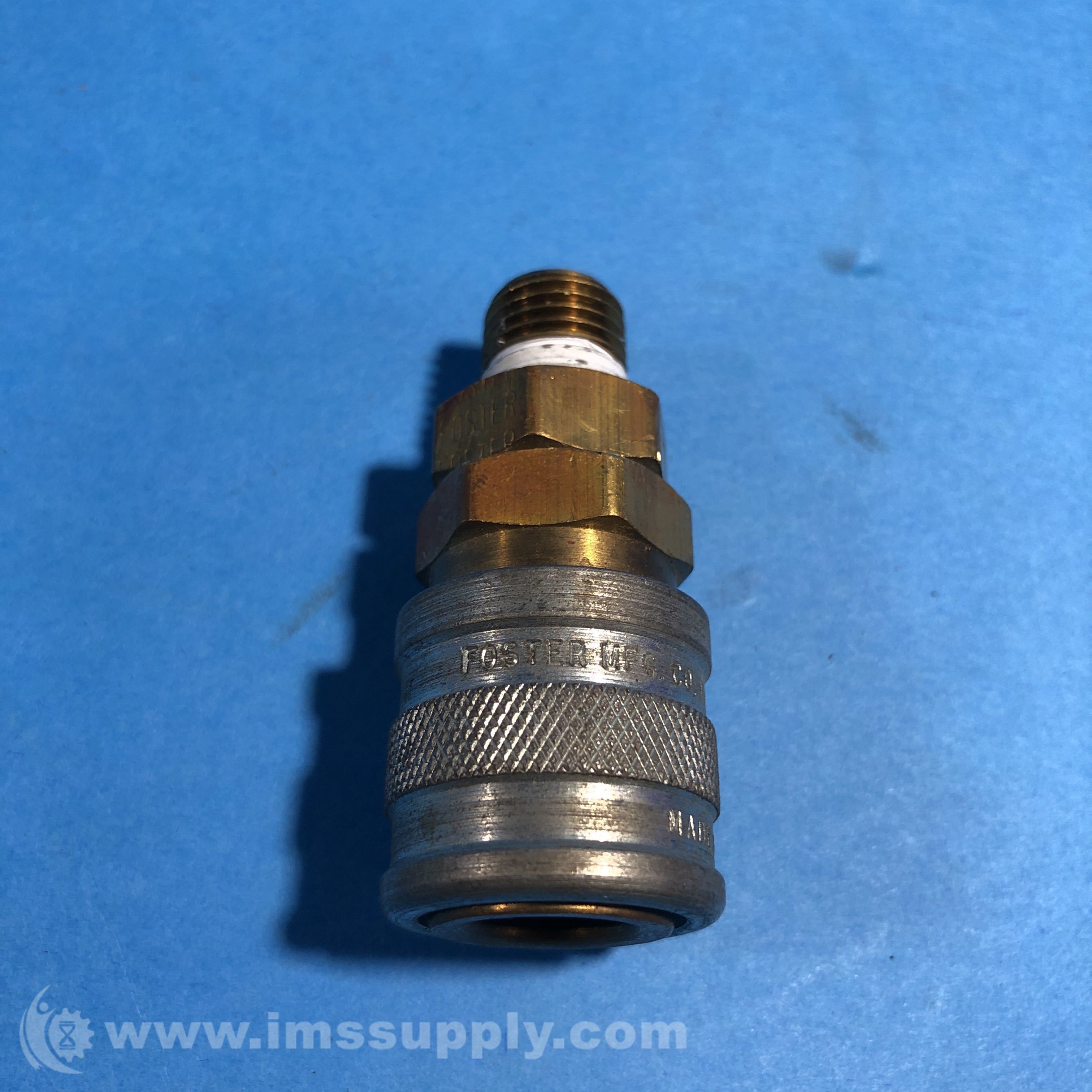 Foster 3103, 3 Series, Industrial Coupler, Manual, 1/4 Male NPT - IMS ...