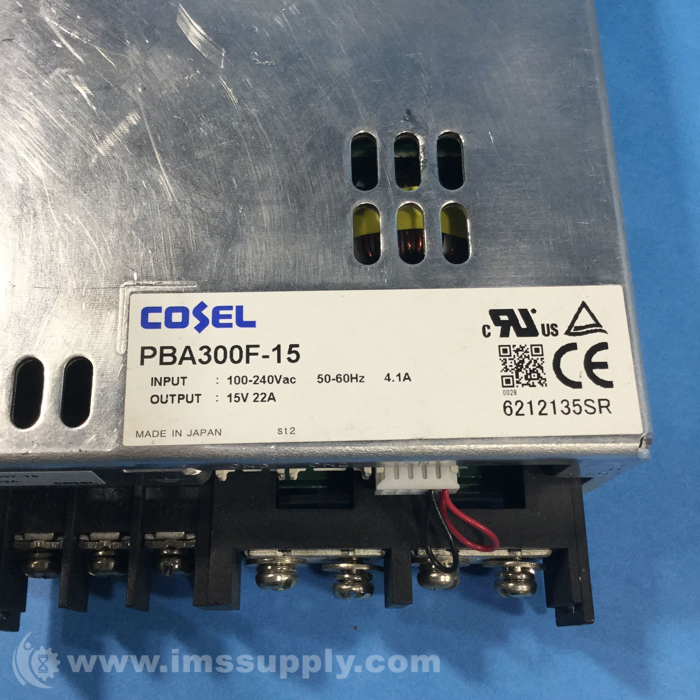 Cosel PBA300F-15 AC-DC Power Supply - IMS Supply