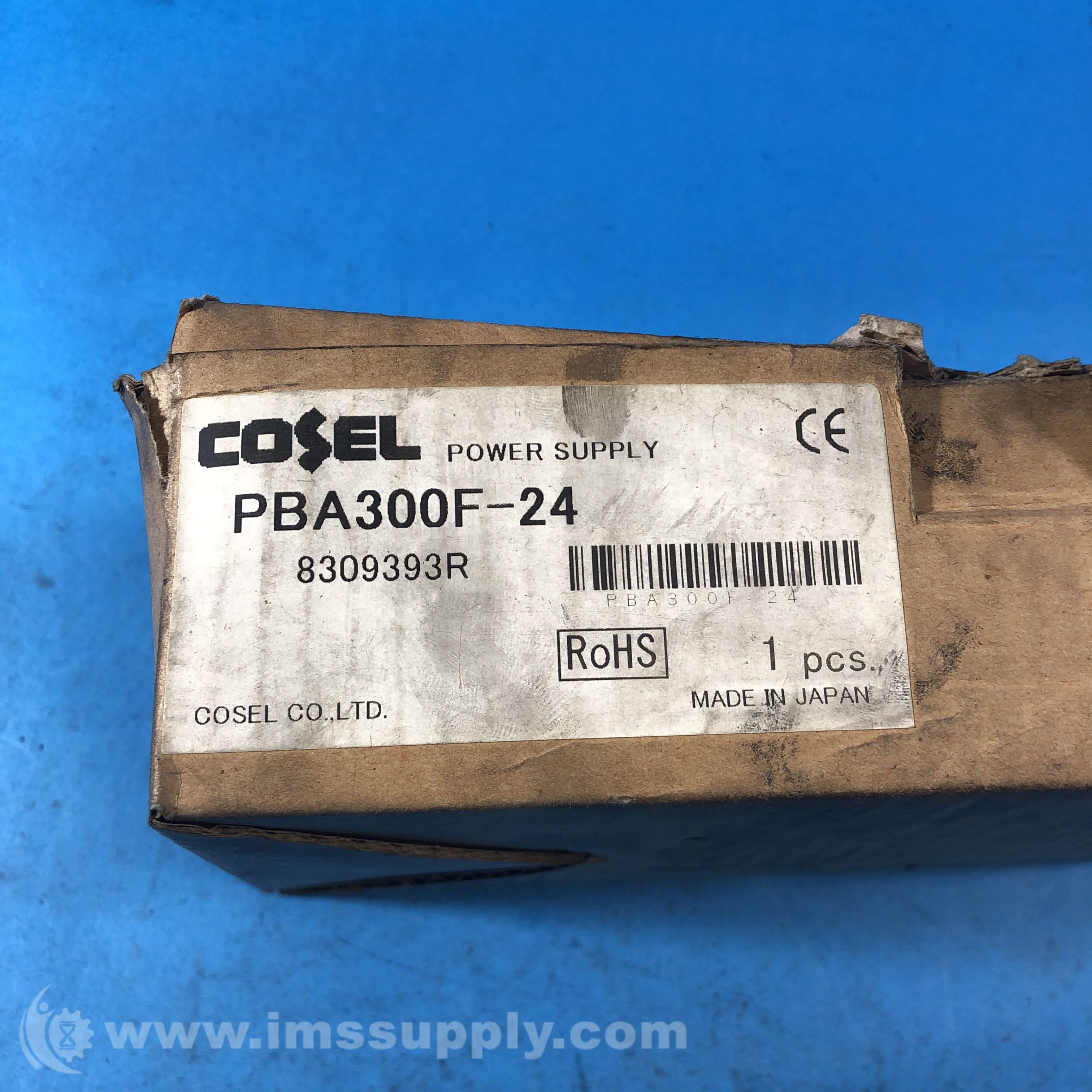 Cosel PBA300F-24 Power Supply, AC-DC, 24V, 14A - IMS Supply