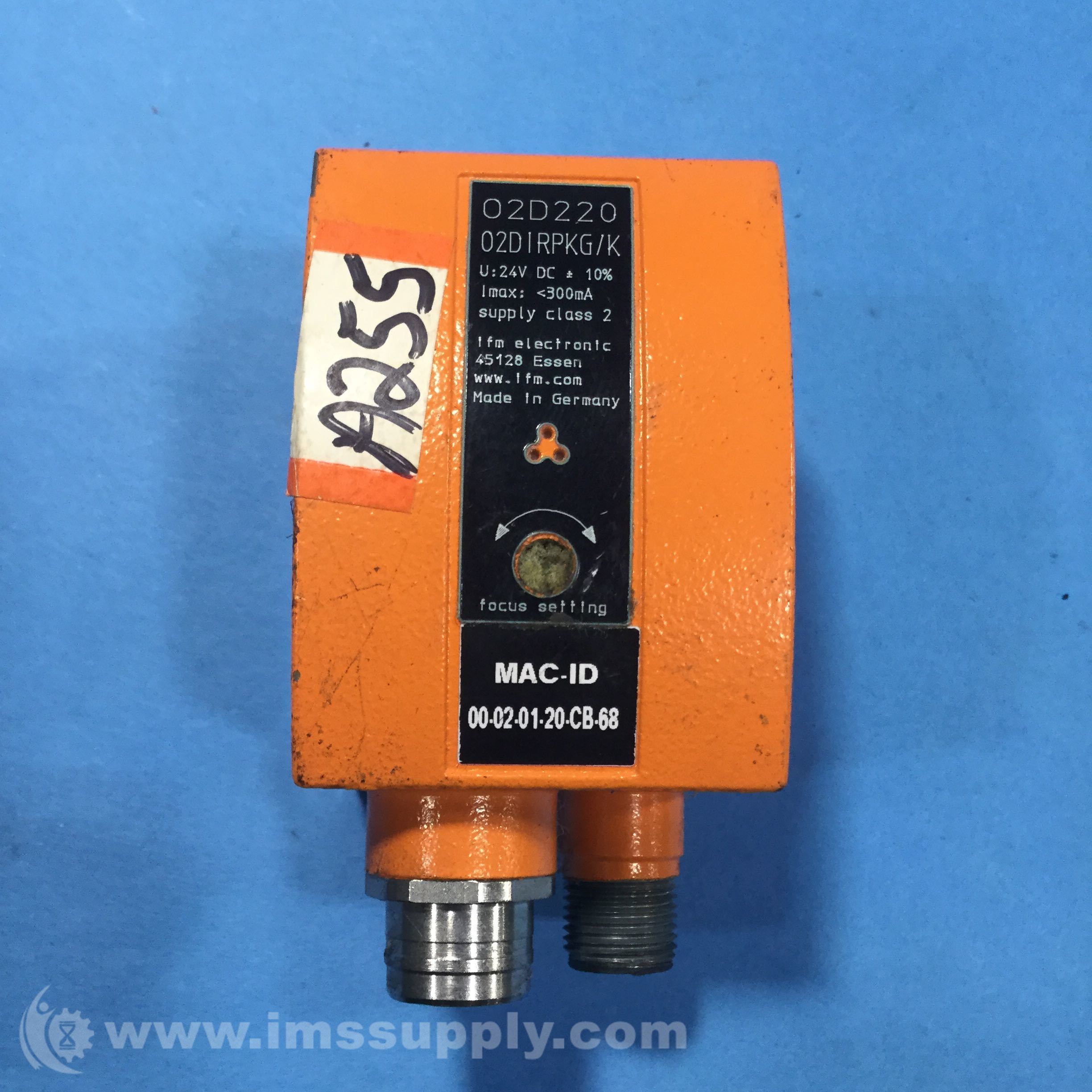 Ifm 02D220 Object Recognition Sensor - IMS Supply