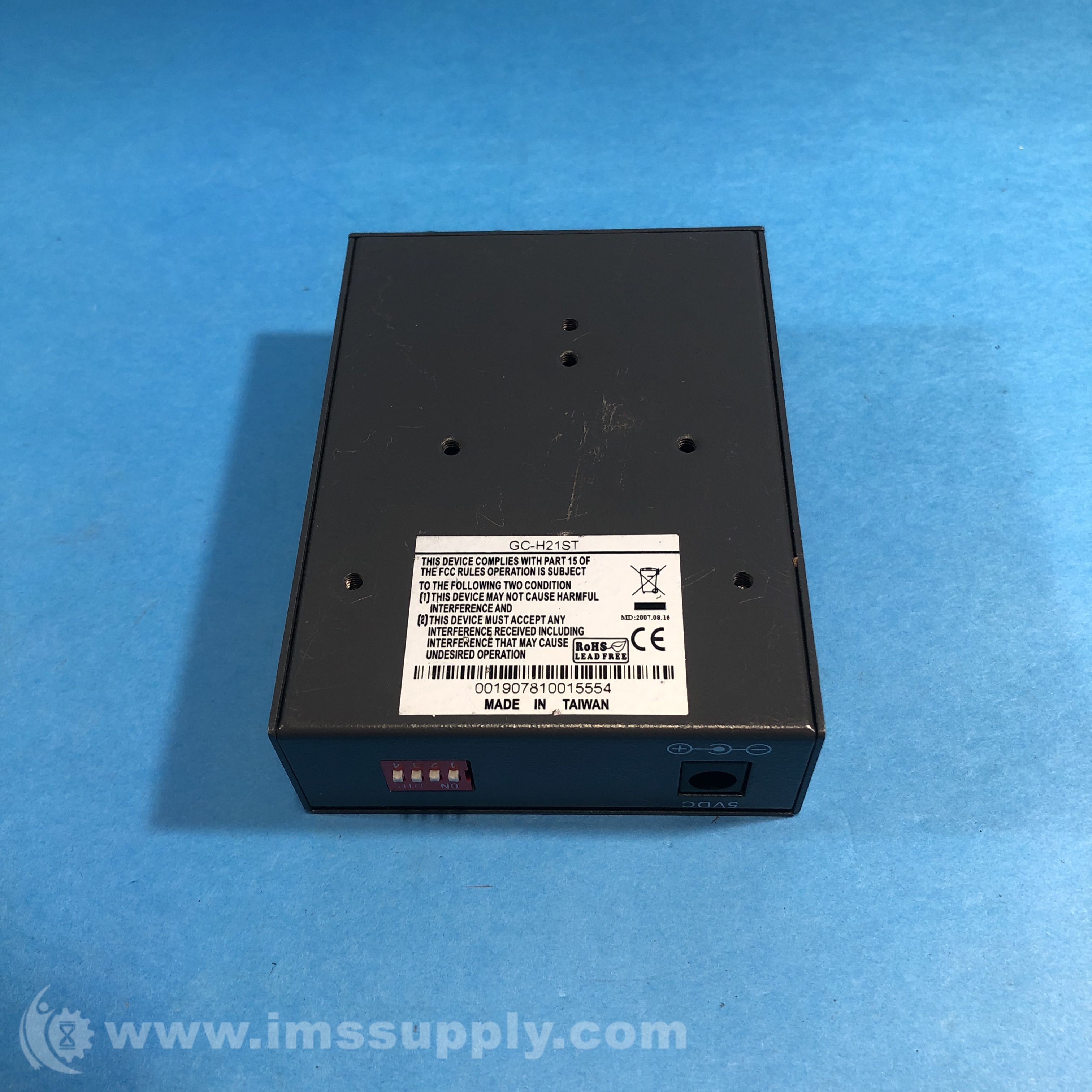 ConnectGear GC-H21ST 10/100BASE-TX to 100BASE-FX Switch Converter - IMS ...