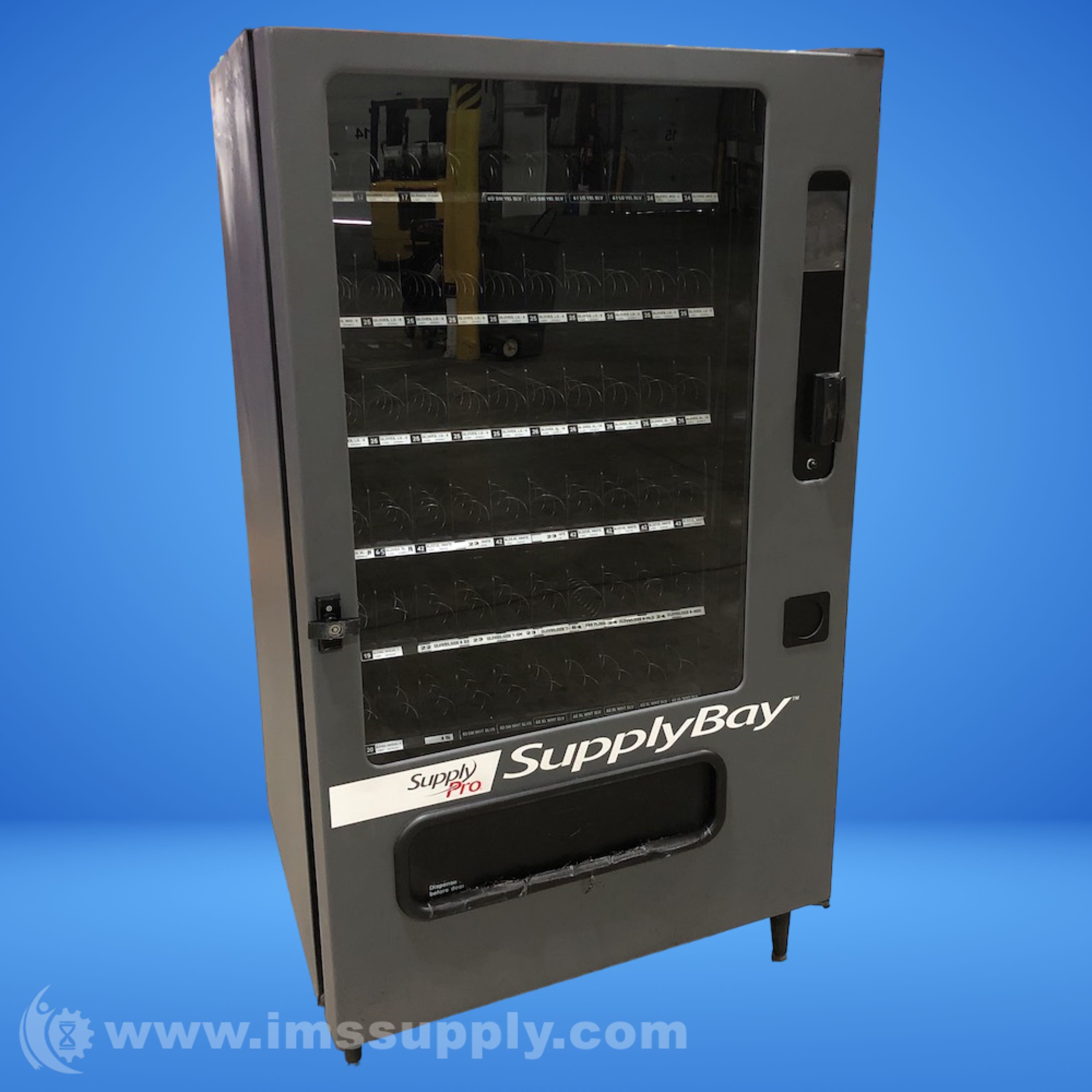 SupplyPro, Inc. Supply Bay Vending Machine 6 Trays 120VAC 2.5A 60 - IMS ...