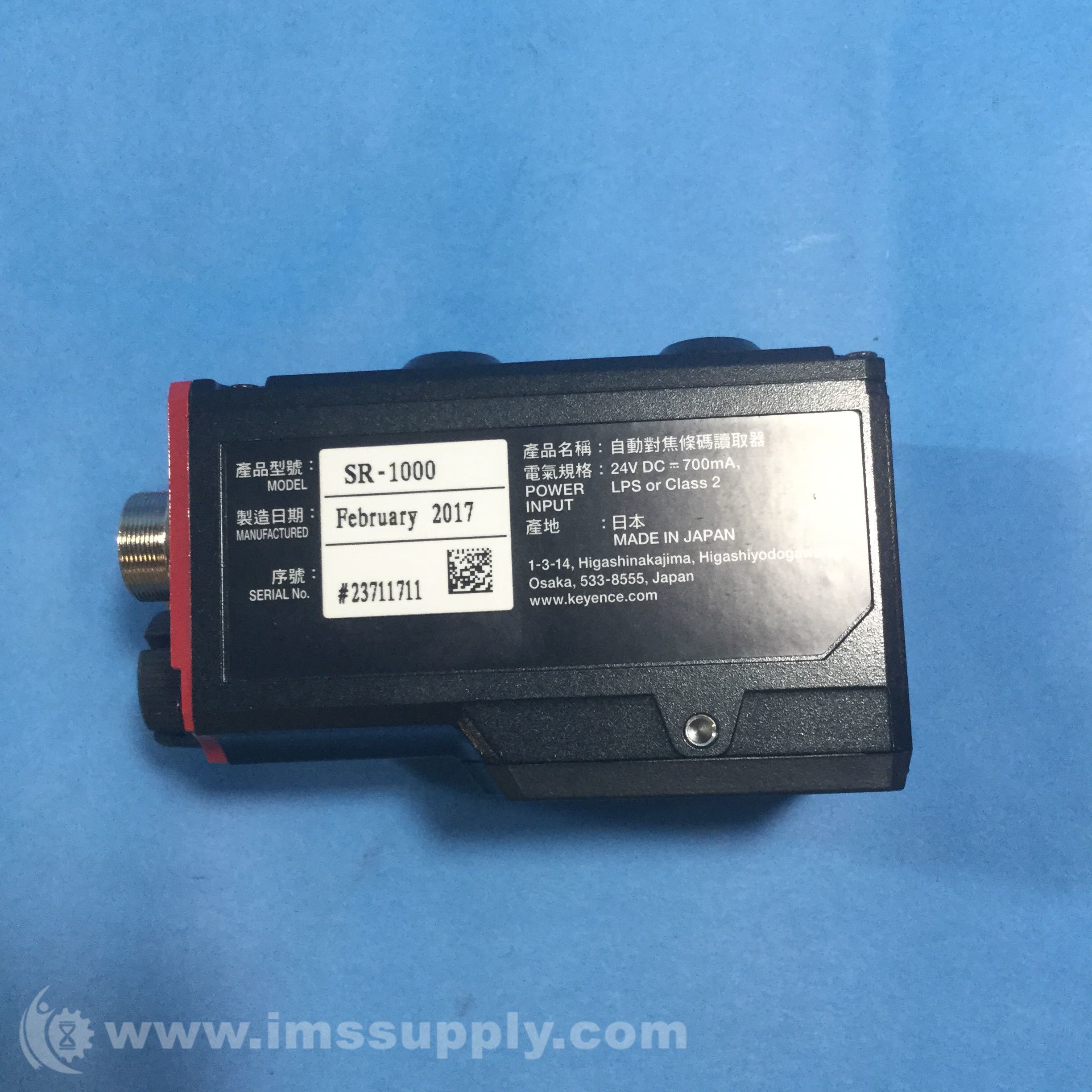 Keyence SR-1000 Automatic Focus Code Reader - IMS Supply