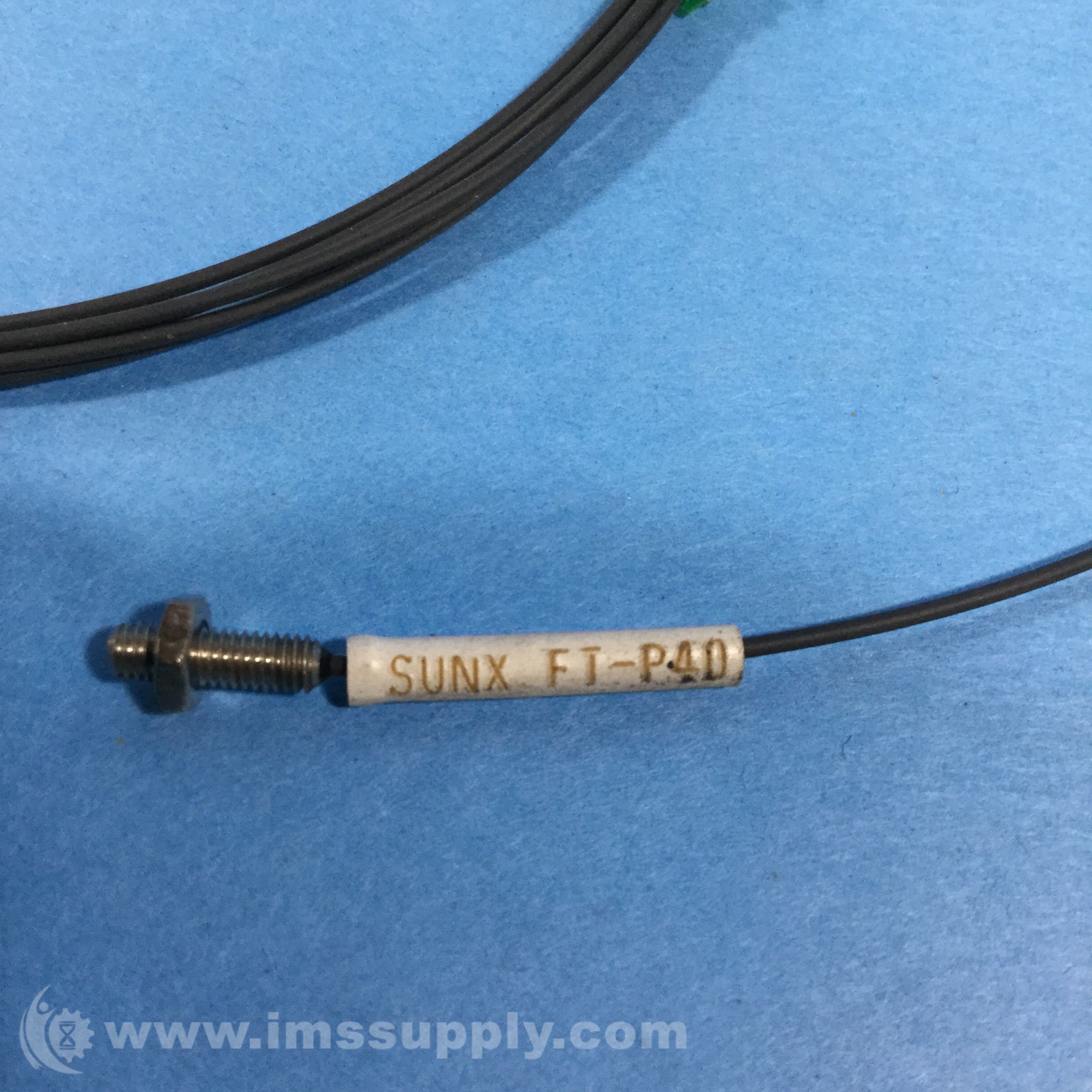 Sunx Ltd FT-P40 Fiber Sensor M3 Thru. Flexible 2M Free-Cut R4MM - IMS ...