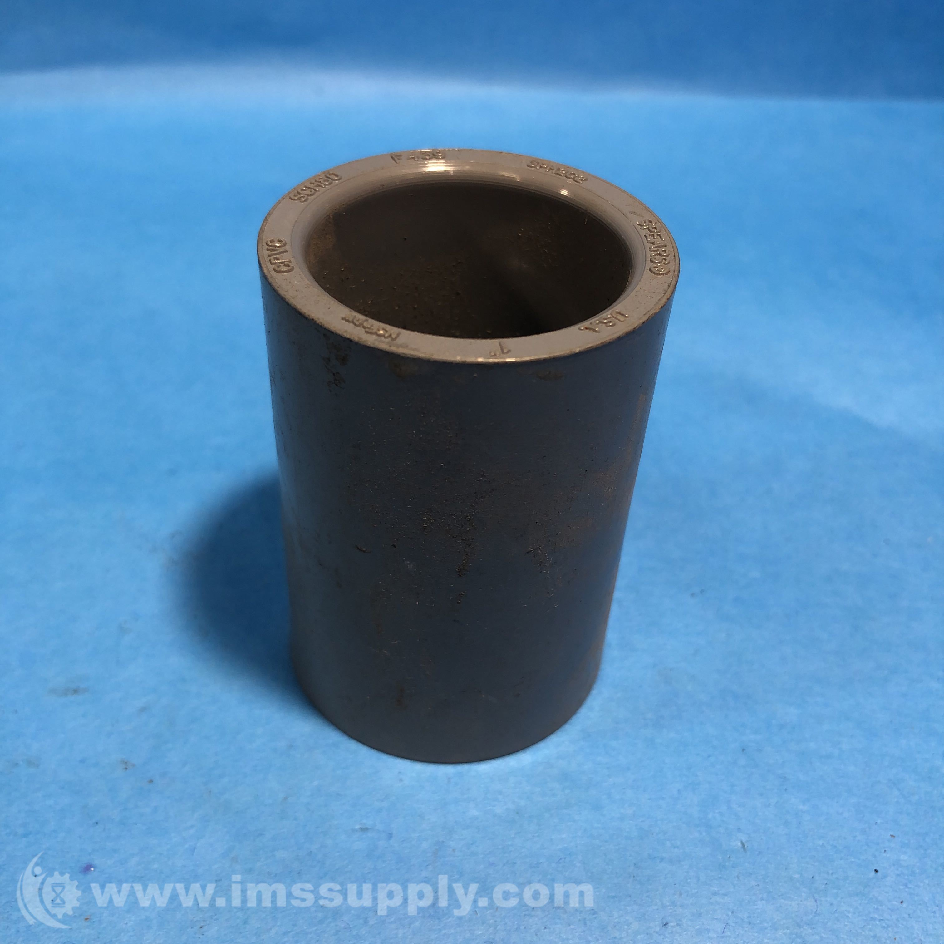 Spears Grey 1 inch PVC Straight Coupling - IMS Supply