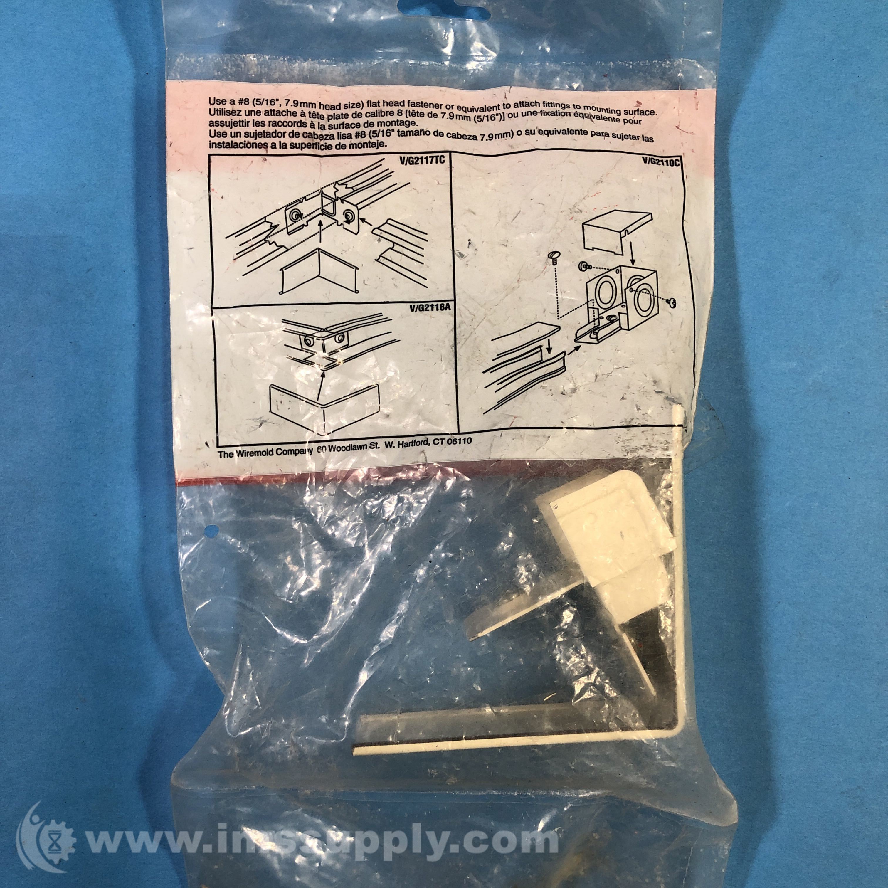 Wiremold V2118A STL External Corner Coupling - IMS Supply