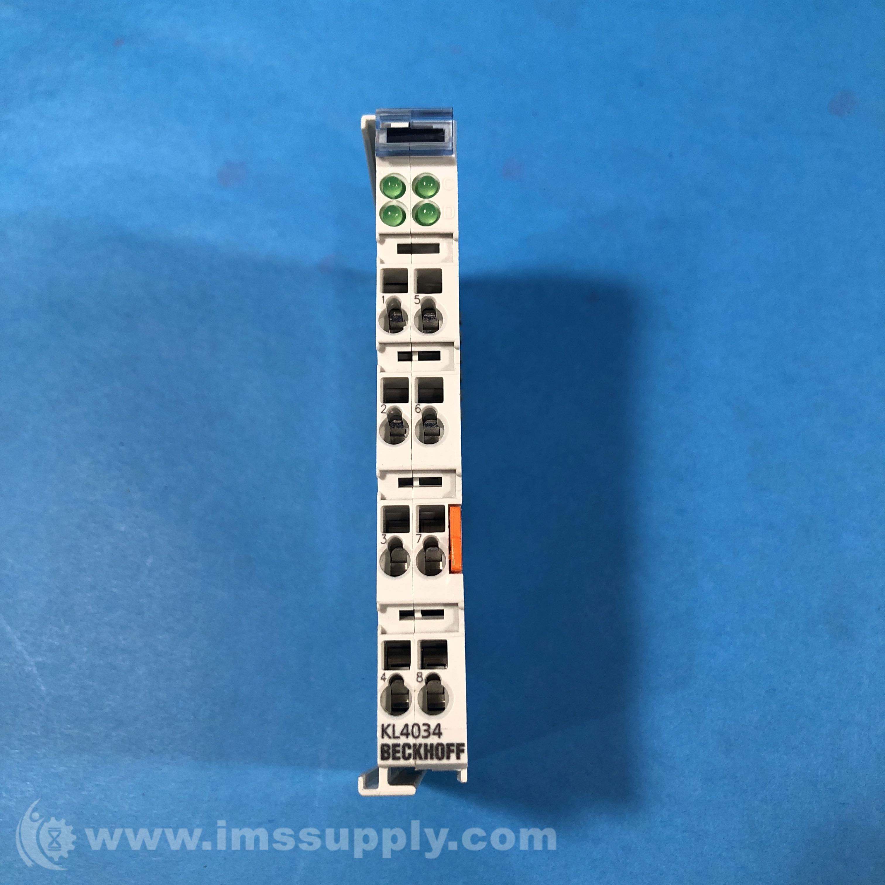 Beckhoff KL4034 Bus Terminal, 4-Channel Analog Output - IMS Supply