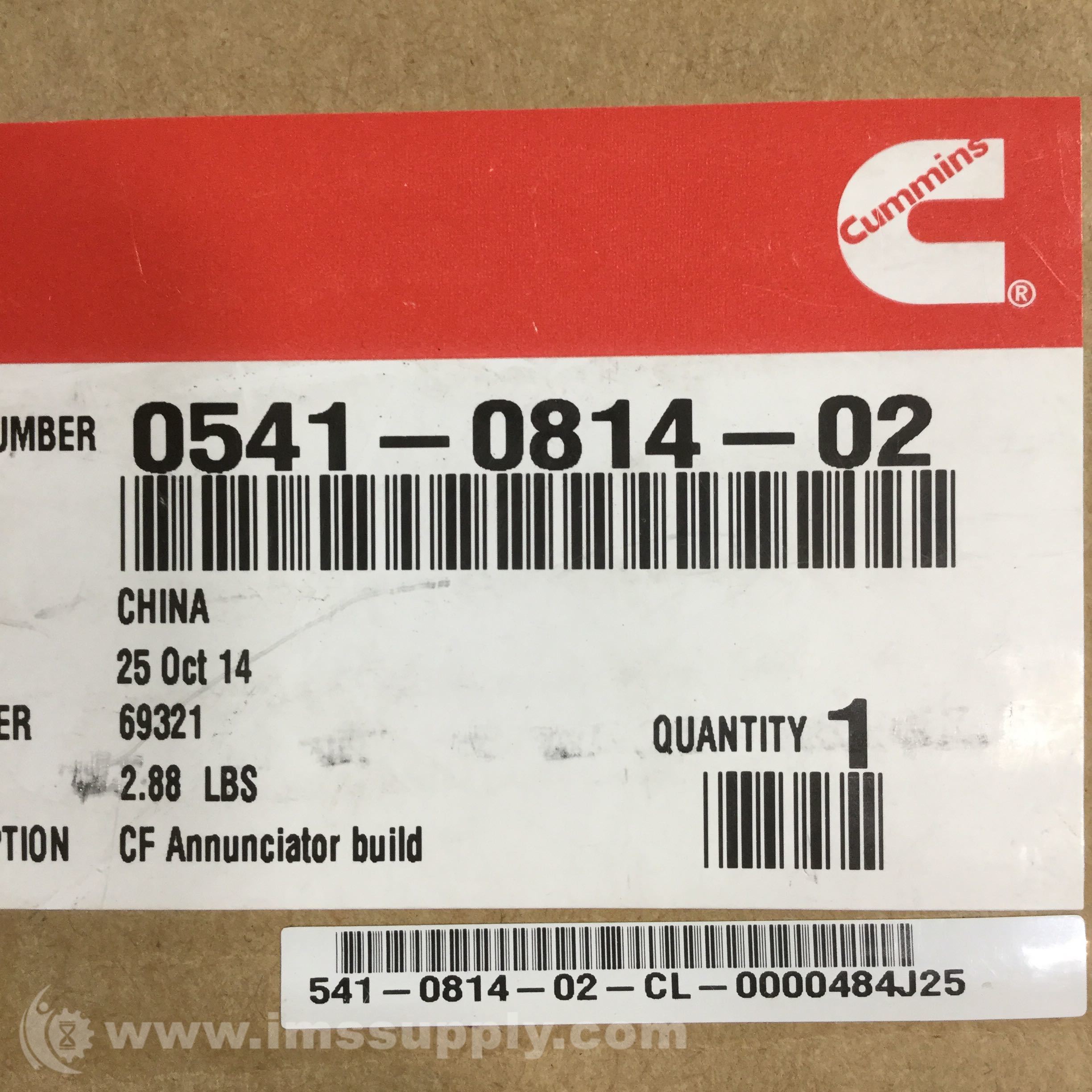 Cummins 0541-0814-02 Annunciator Control Kit - IMS Supply