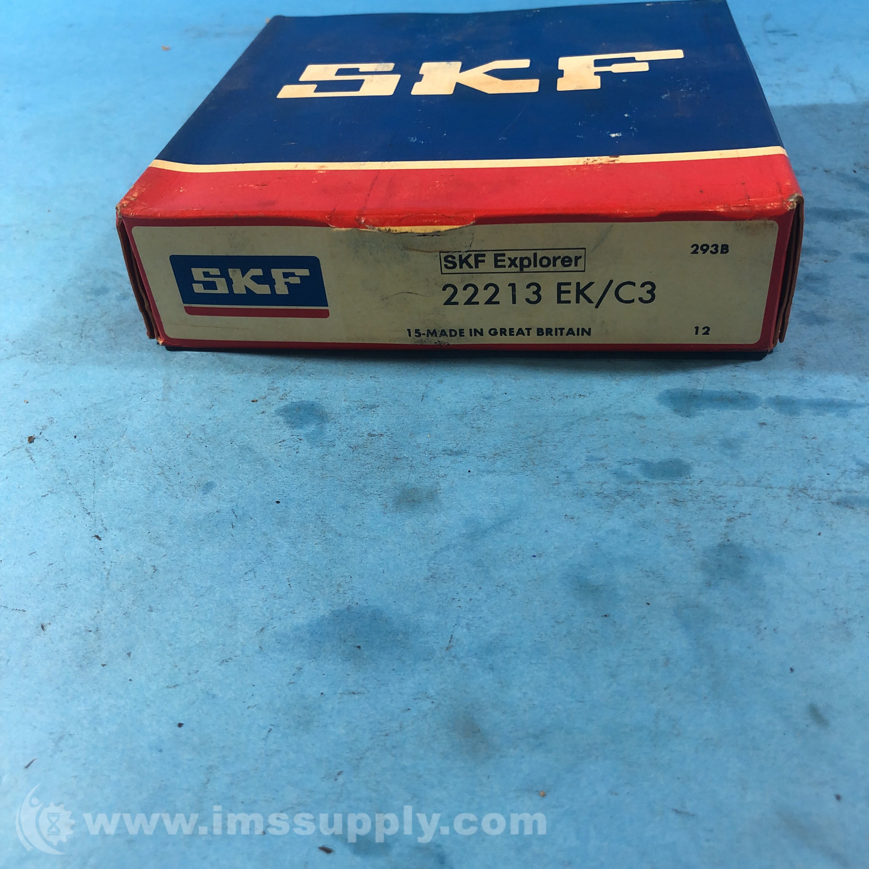 SKF 22213 EK/C3 Spherical Roller Bearing, Tapered Bore - IMS Supply