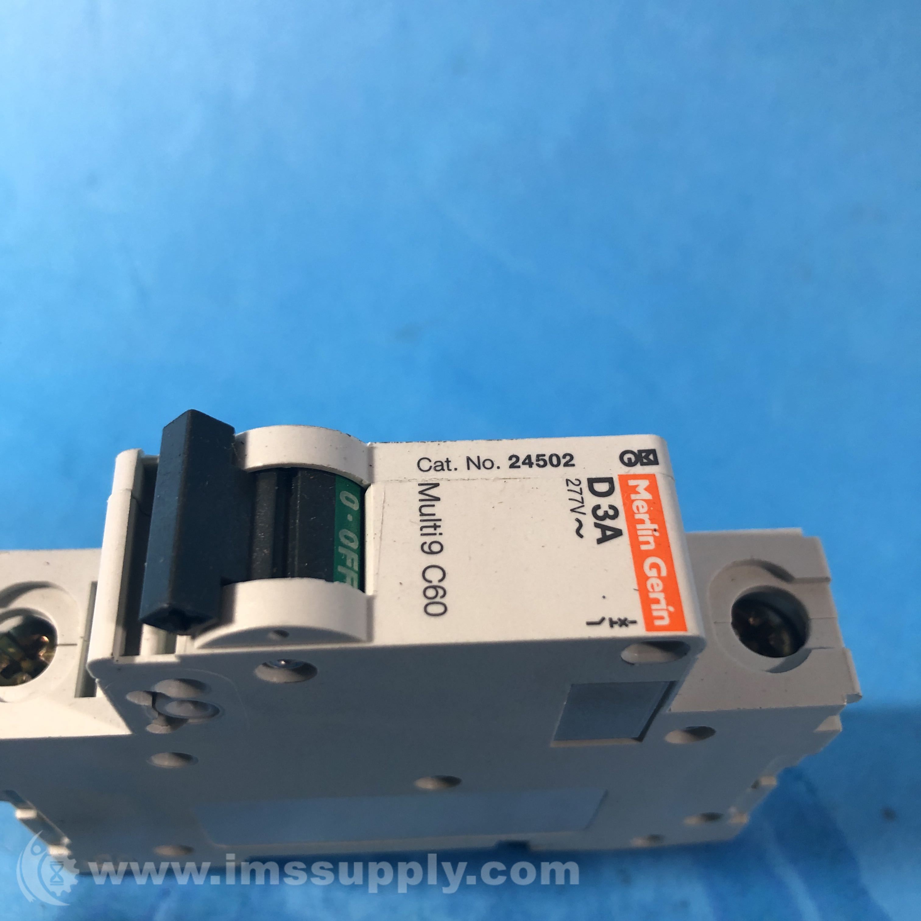 Merlin Gerin 24502 Multi-9 C60 Miniature Circuit Breaker - IMS Supply