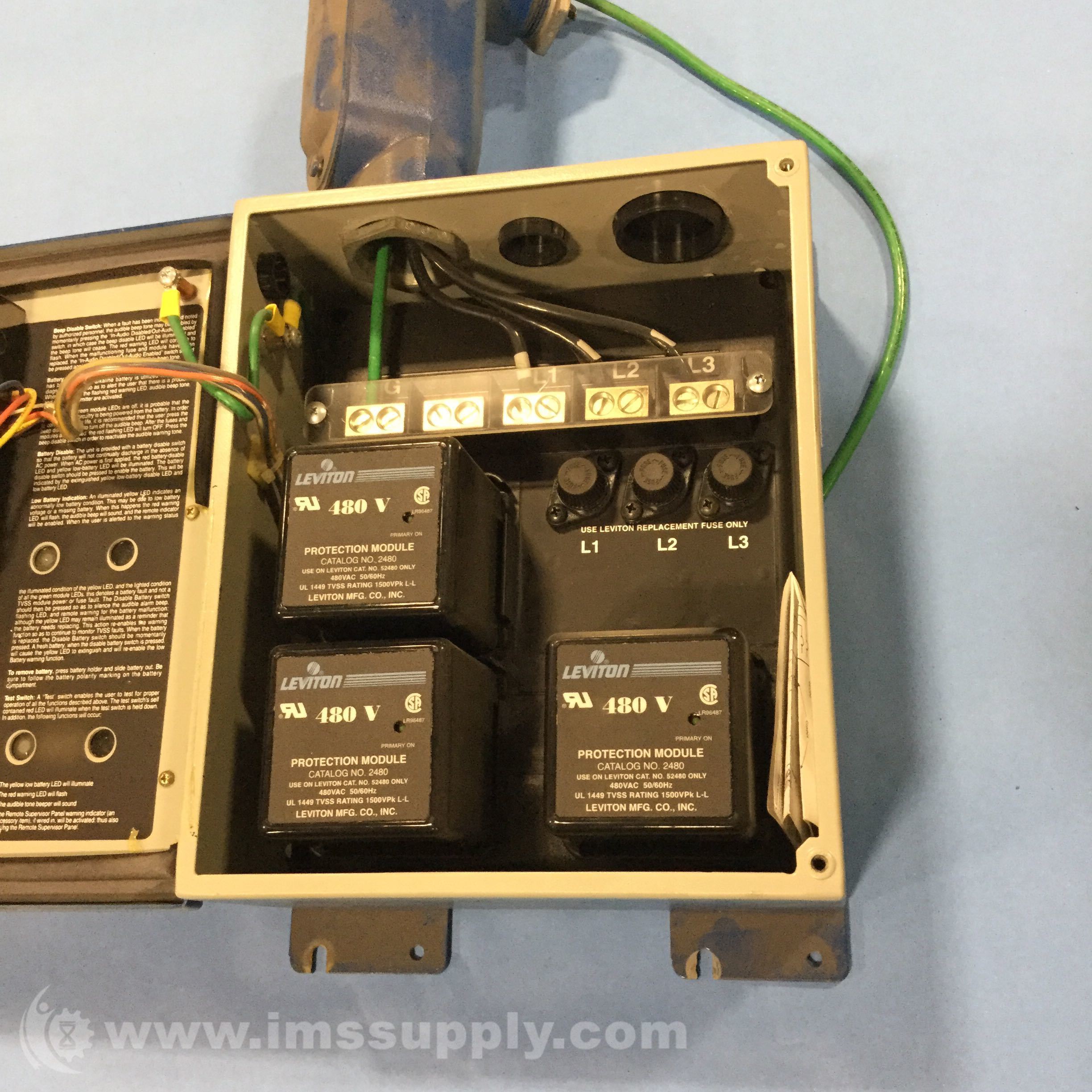 Leviton 52000 TVSS REMOTE SUPERVISOR - IMS Supply