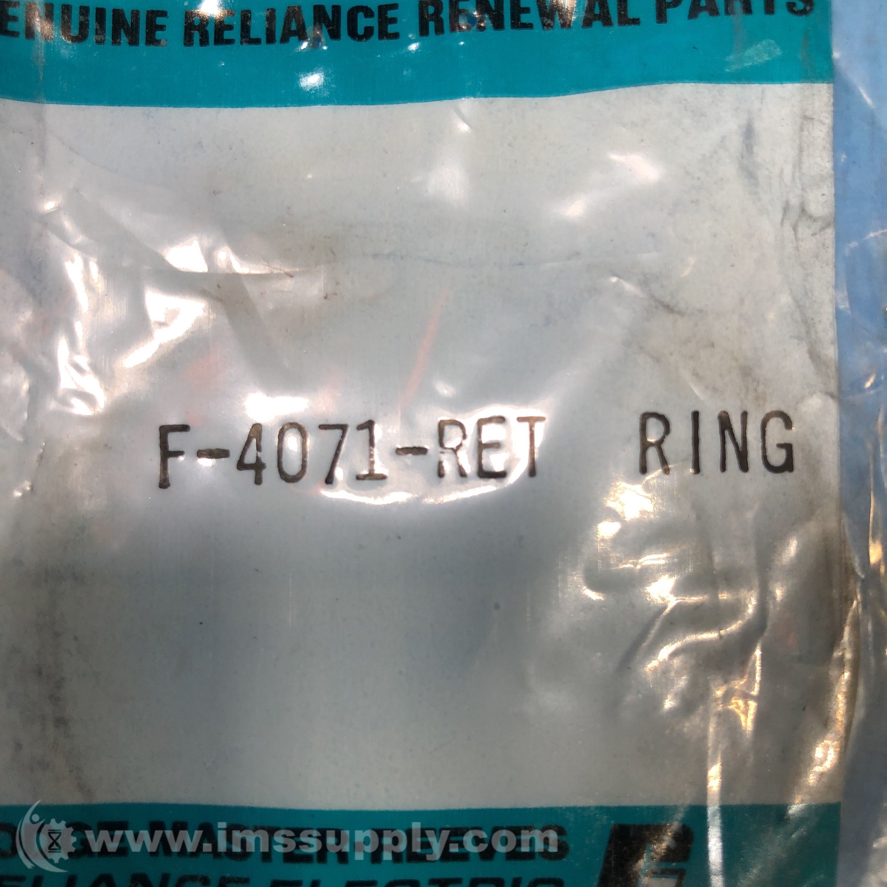 Reliance Electric F-4071-RET Internal Retaining Ring - IMS Supply