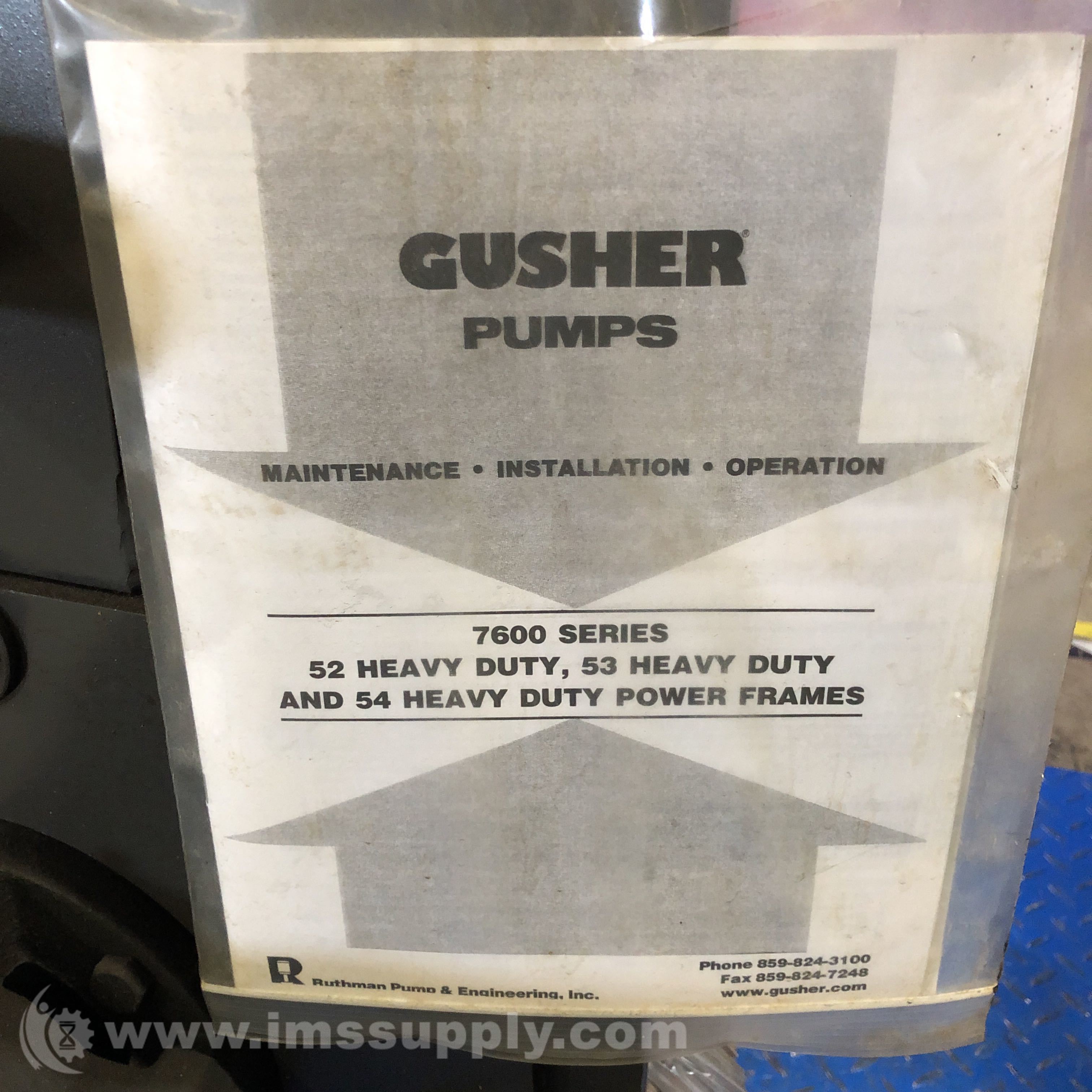 Gusher Pumps 7600 - IMS Supply