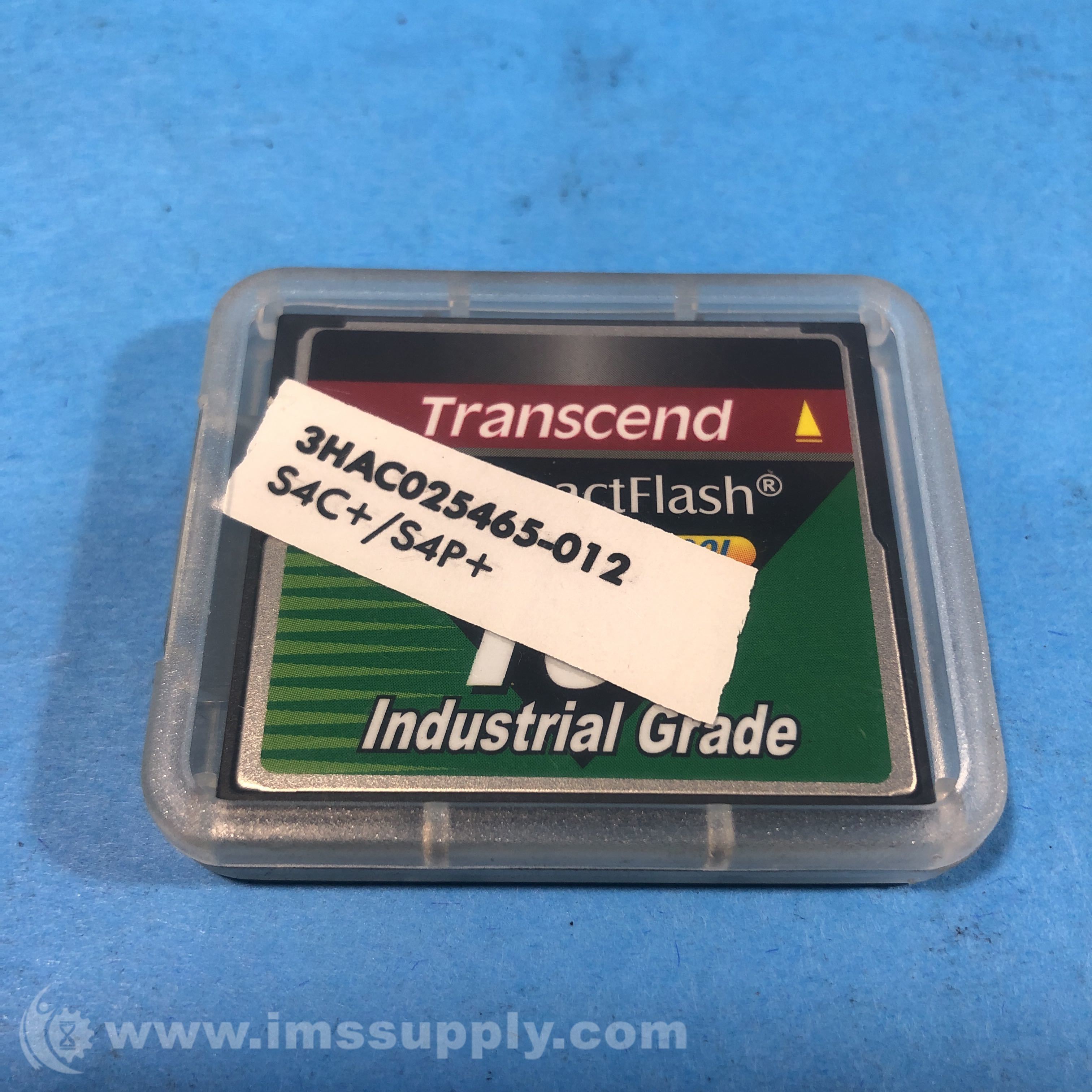 ABB 3HAC025465-012 CF 1GB w.Boot image 1GB CompactFlash Card - IMS Supply