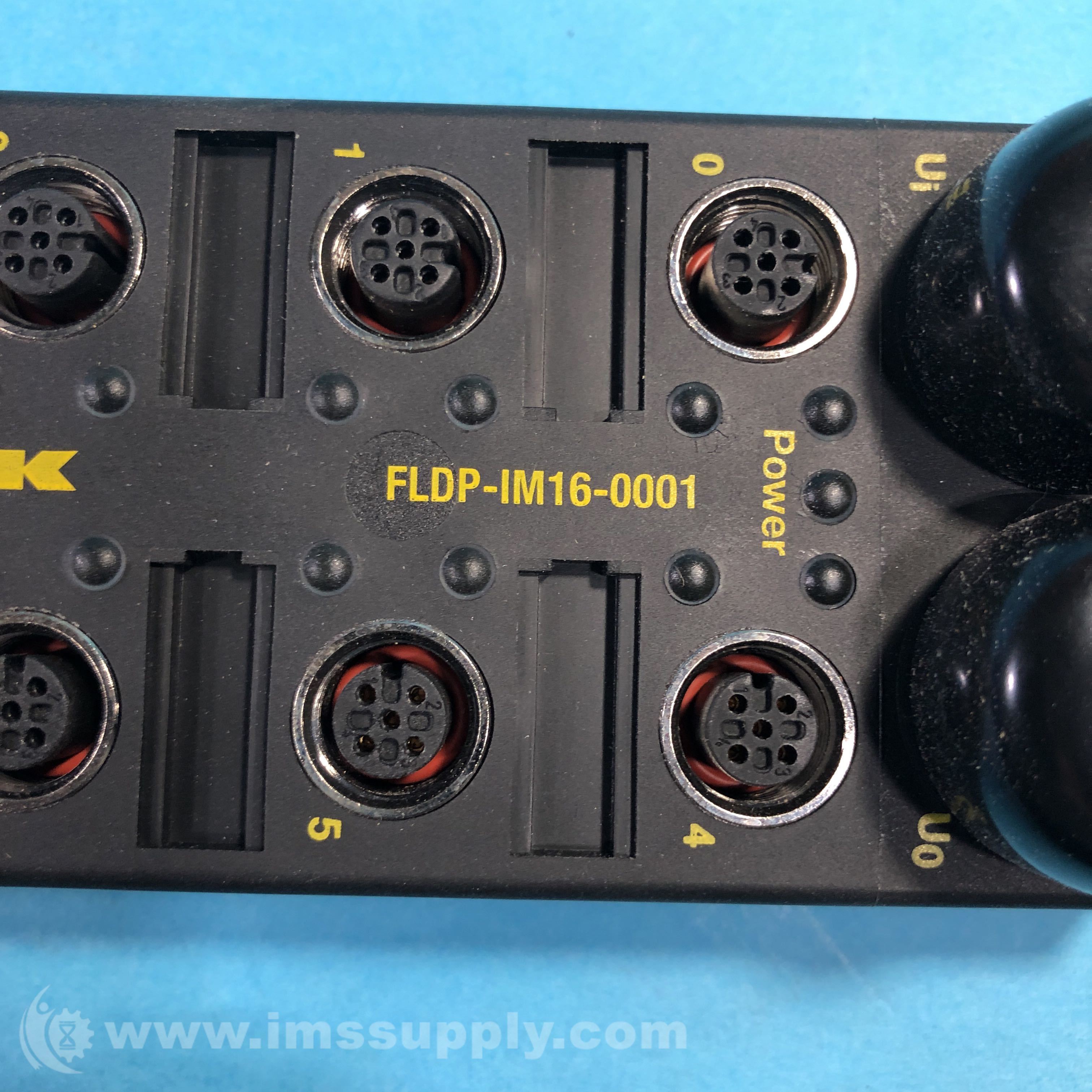 Turck FLDP-IM16-0001 Fieldbus I/O Module, 16 Digital PNP Inputs - IMS ...
