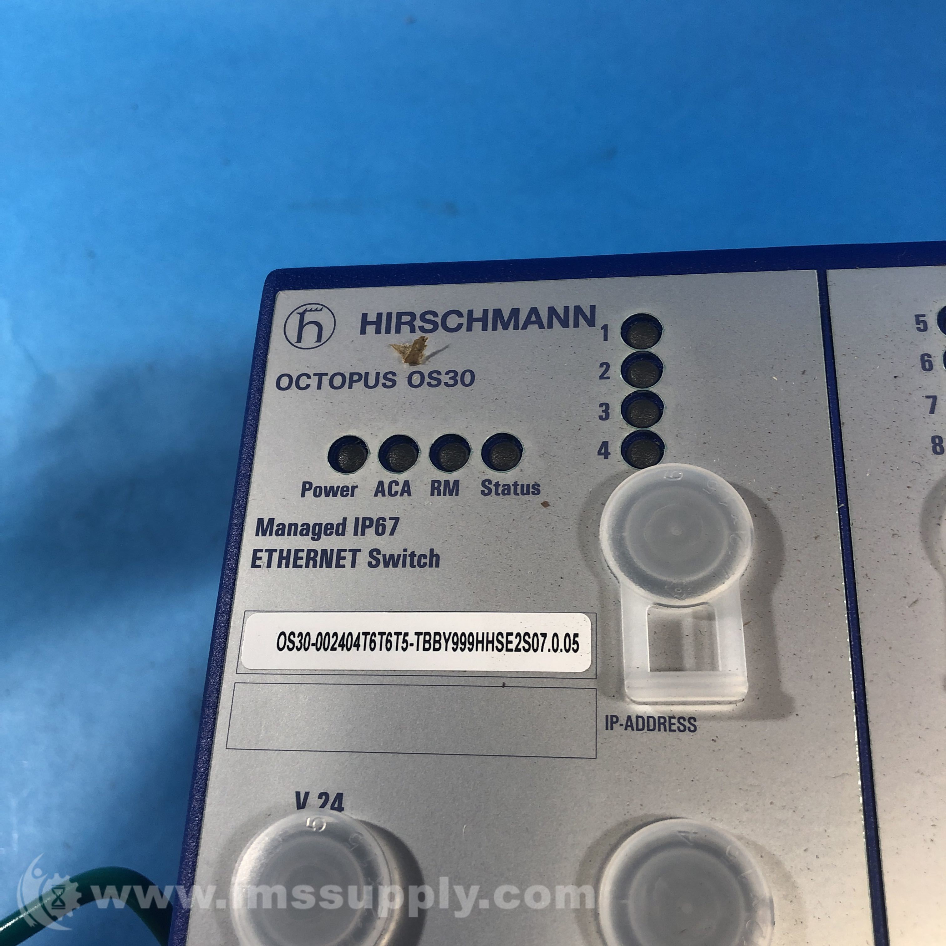 Hirschmann OCTOPUS OS30 Ethernet Switch 20 Ports - IMS Supply