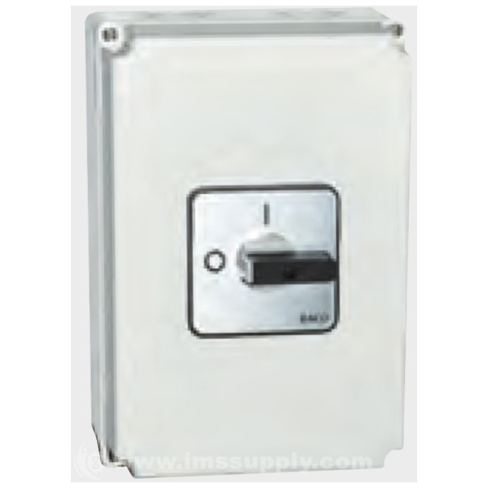 Baco Controls 0174539 100A 6P + NC/NO Disc Sw, Encl, Grey Pad - IMS Supply