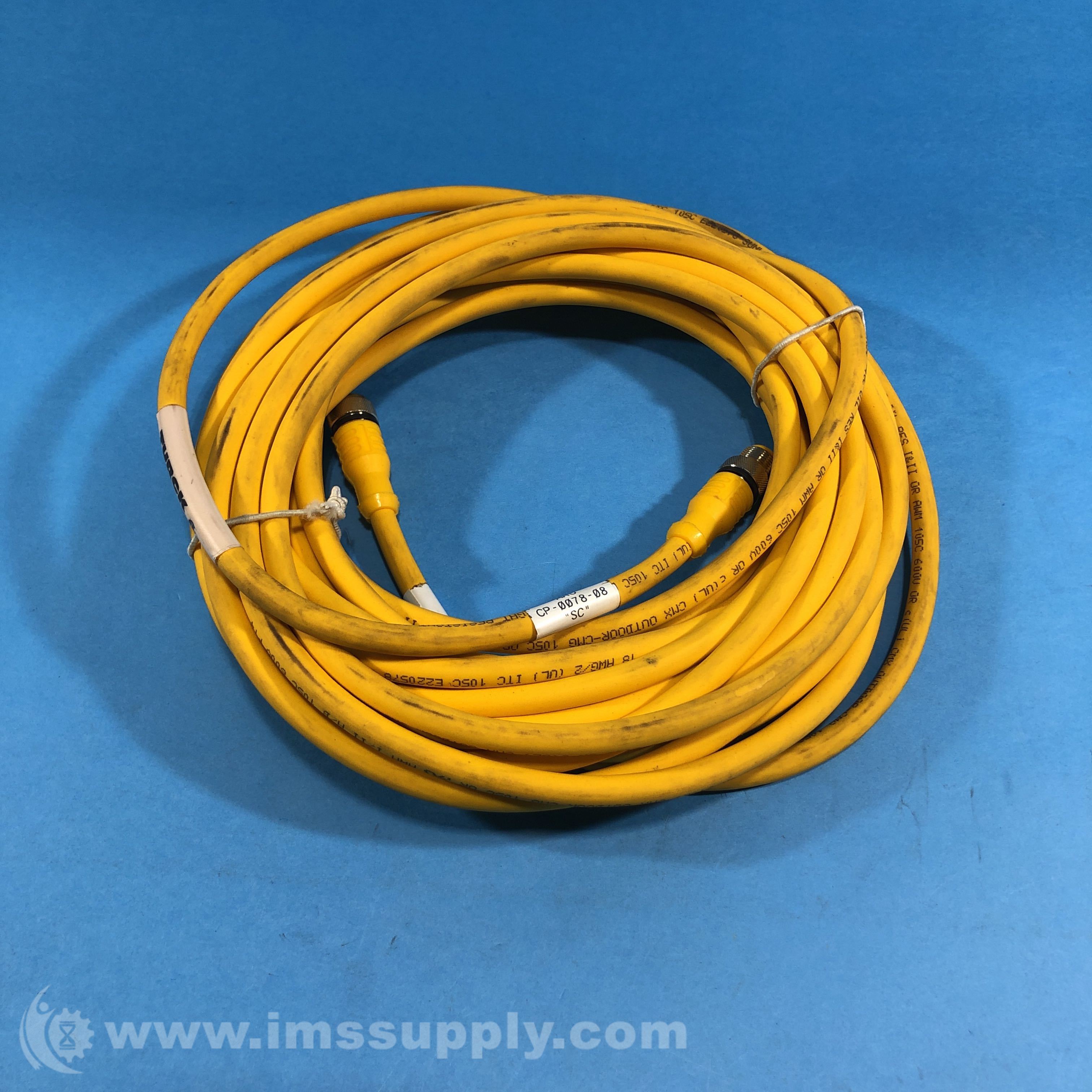 Turck RKC 4.2T-8-RSC 4.2T/CS12885 Double-ended cable / cordset - IMS Supply
