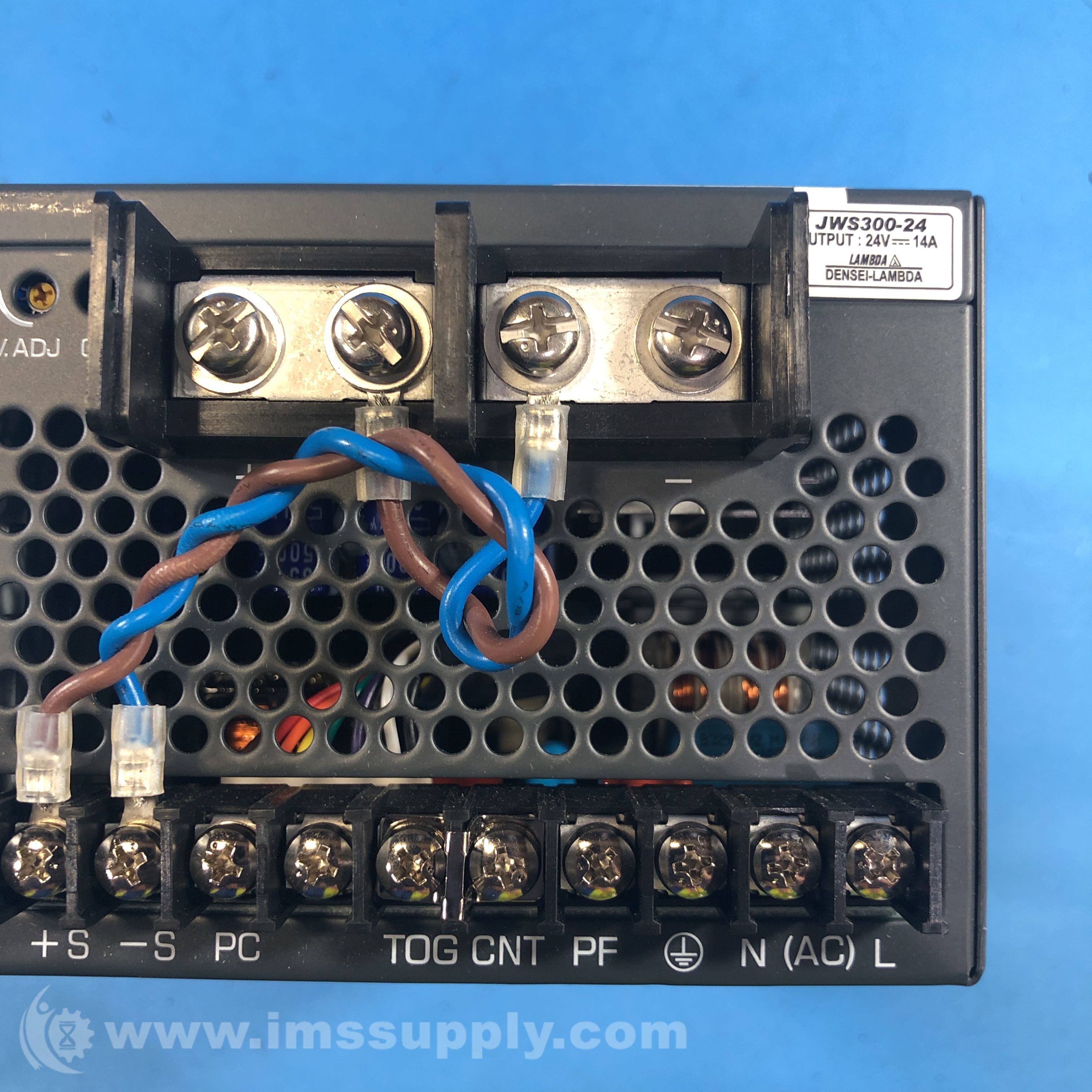 TDK-Lambda JWS300-24 Power Supply, AC-DC, 24V - IMS Supply