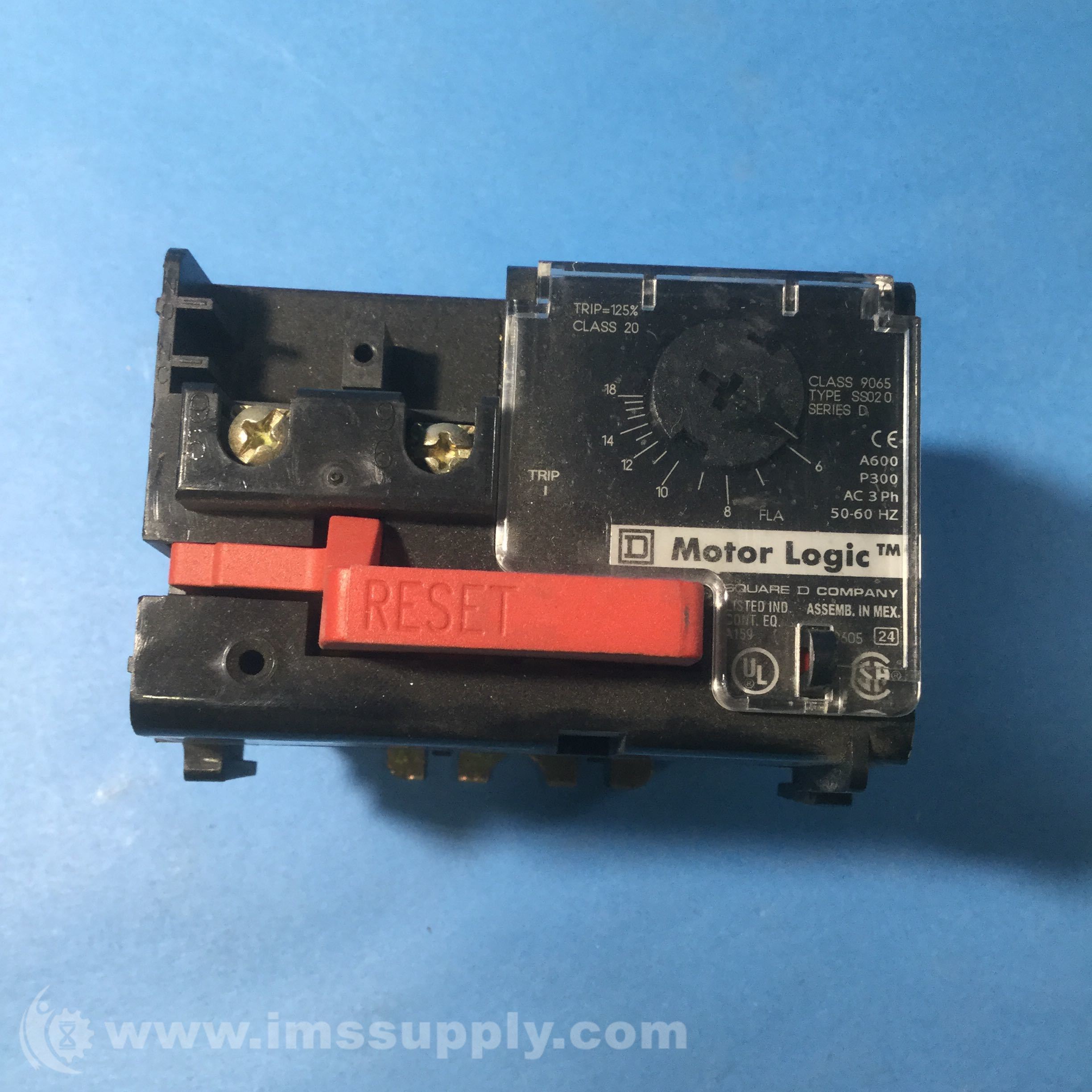 Square D 9065SS020 Solid State Overload Relay - IMS Supply