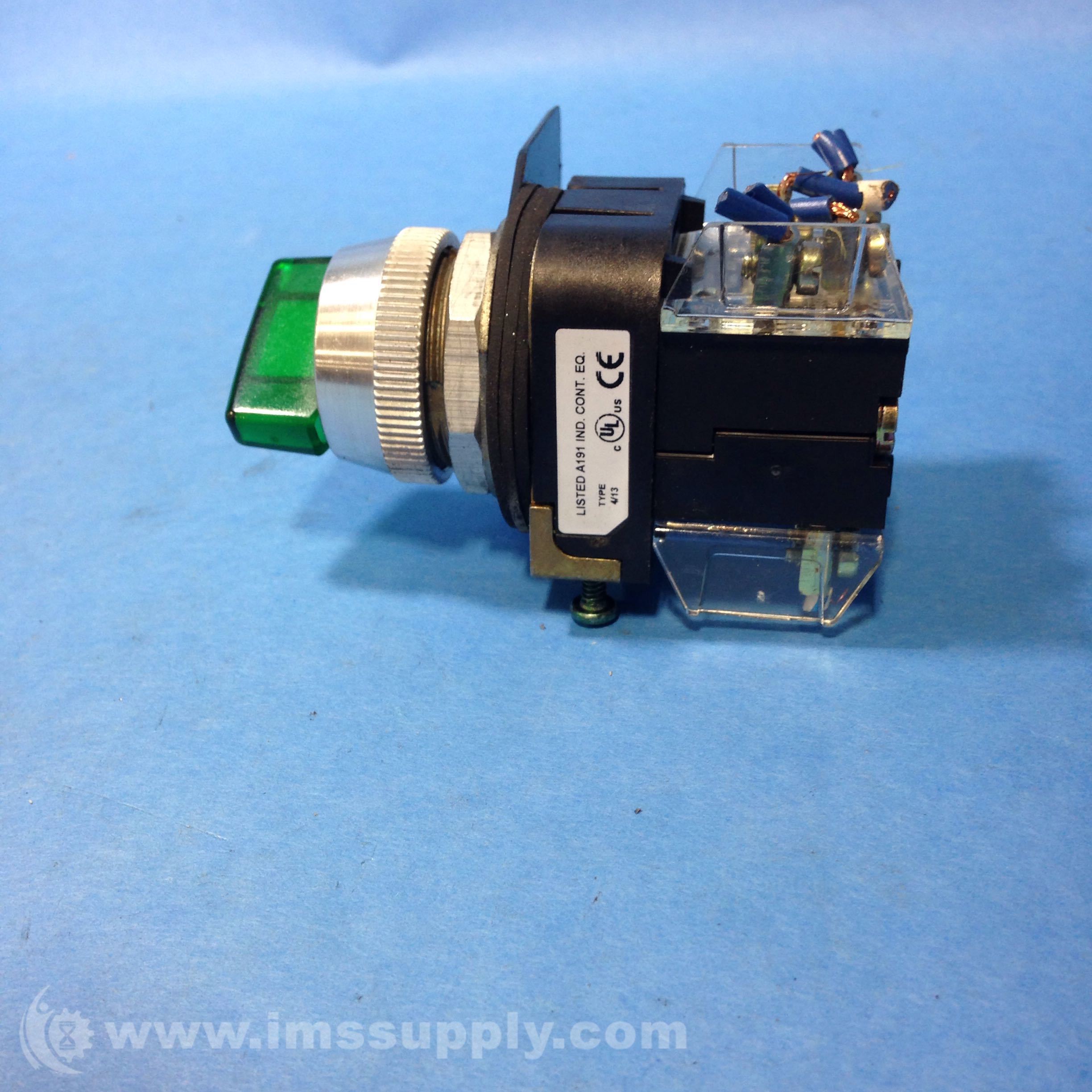 Allen Bradley 800T-24HG2KB6MX Selector Switch - IMS Supply