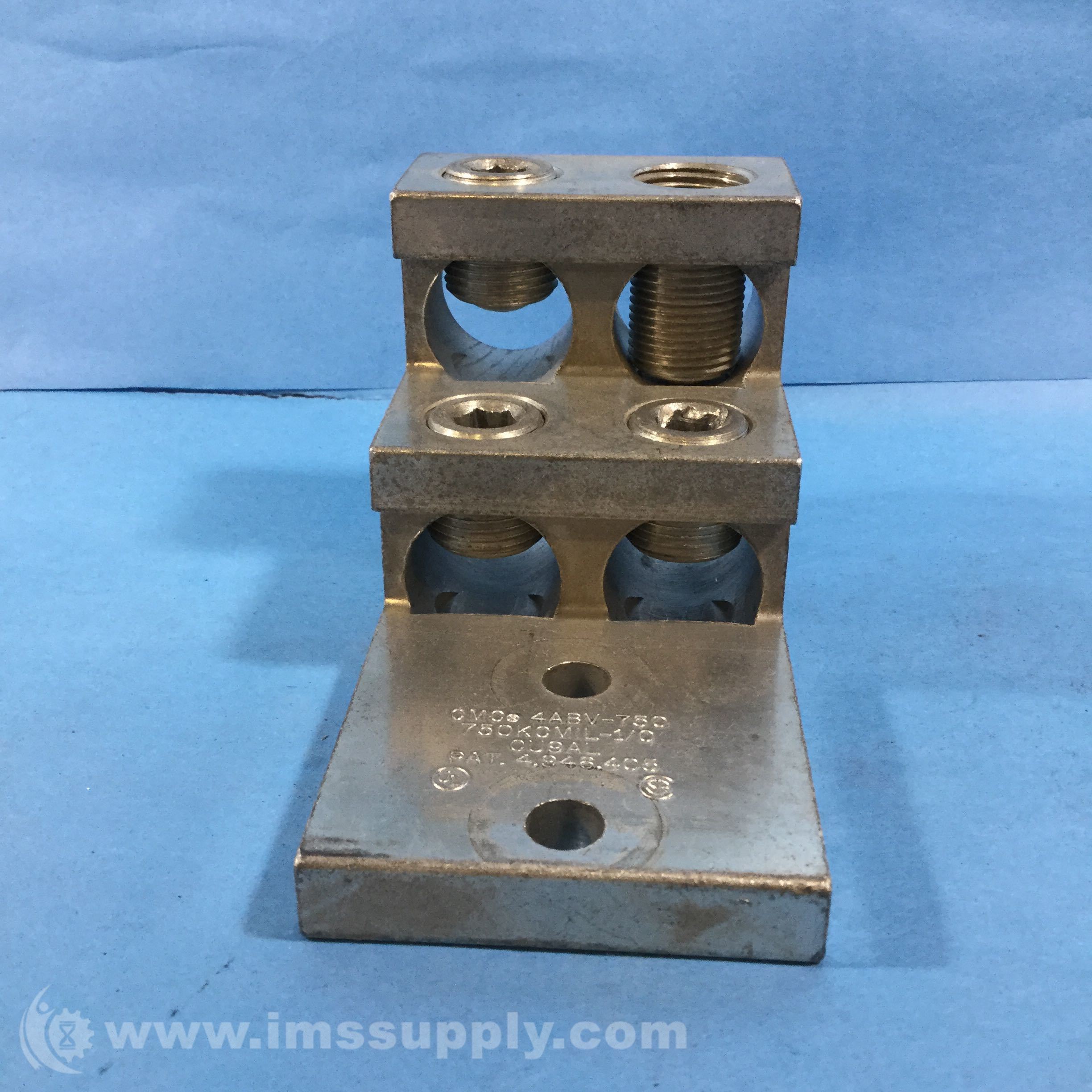 Cmc 4ABV-750 Panelboard Solderless Lugs,Type ABV - IMS Supply