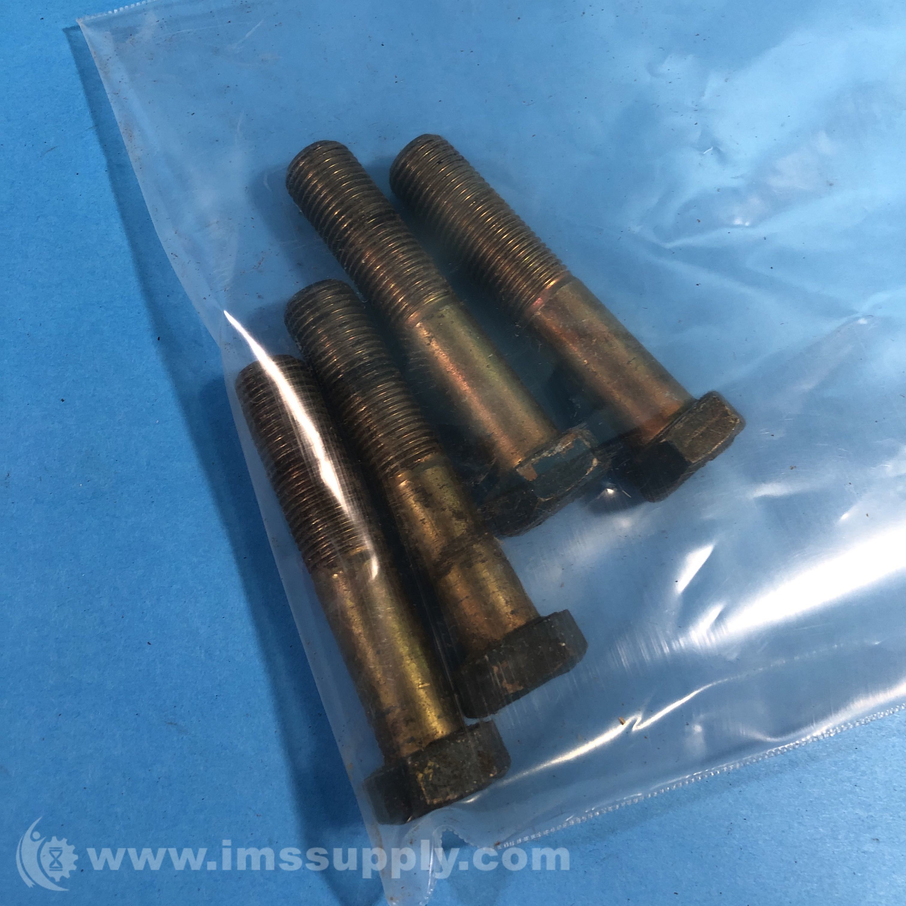 Pack of 4 Grade 8 Hex Head Partially Threaded Bolts - IMS Supply