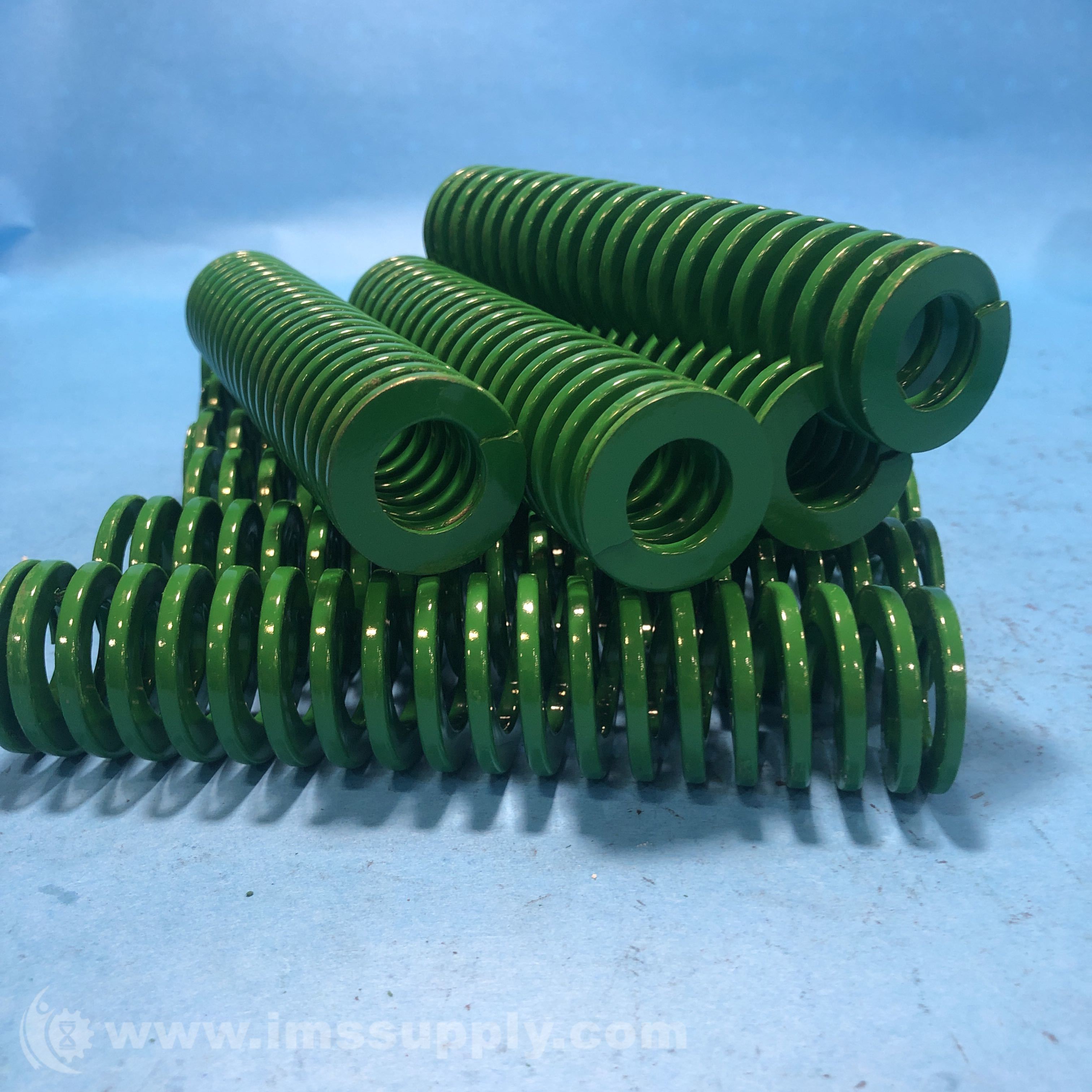 Danly 9-2022-11 Green 1-1/4 x 5-1/2 Die Spring Set of 10 - IMS Supply