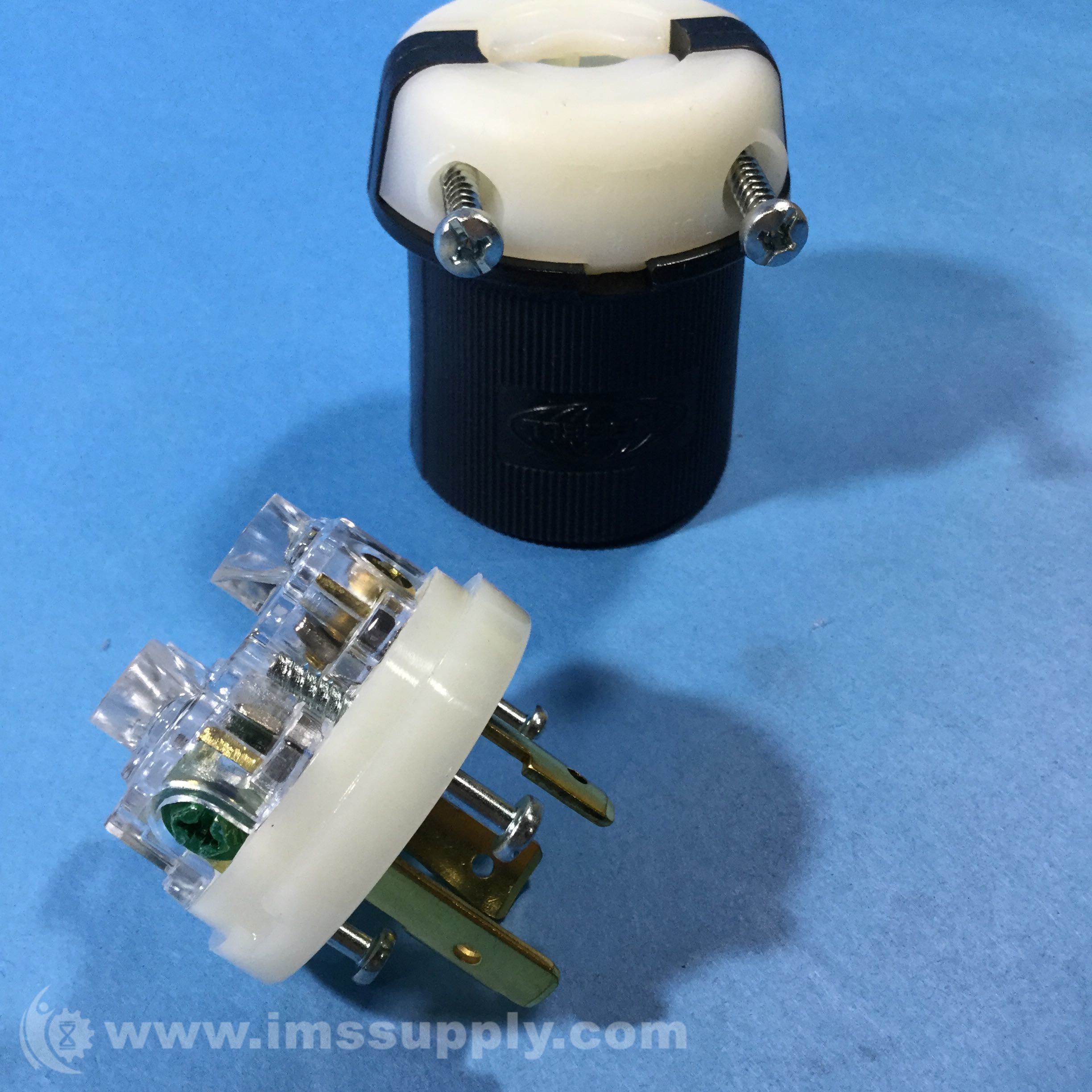 Hubbell HBL2321 Power Entry Connector, 2P3W, L6-20, Power Entry - IMS ...