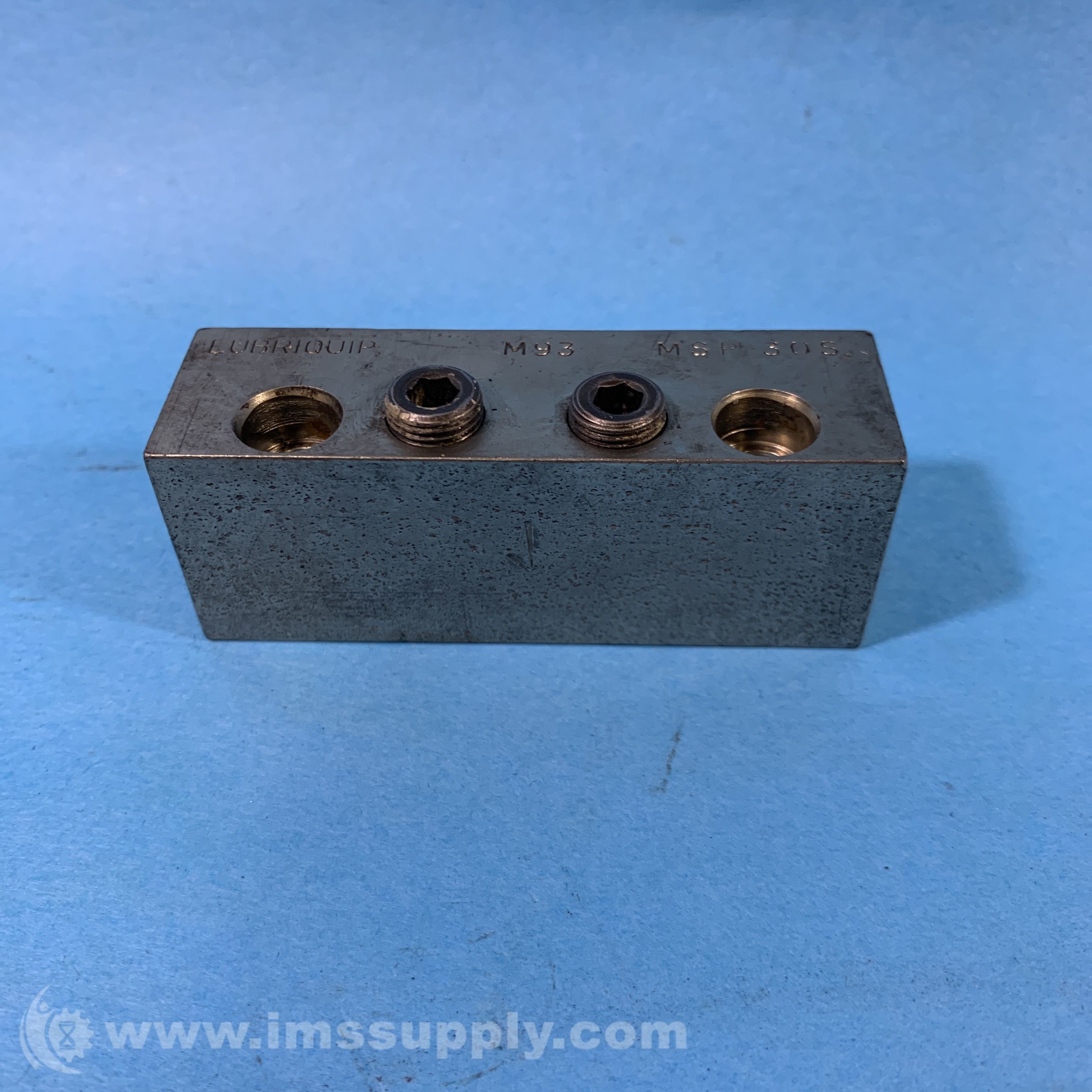 Lubriquip MSP-30S Modular Divider Valve - IMS Supply