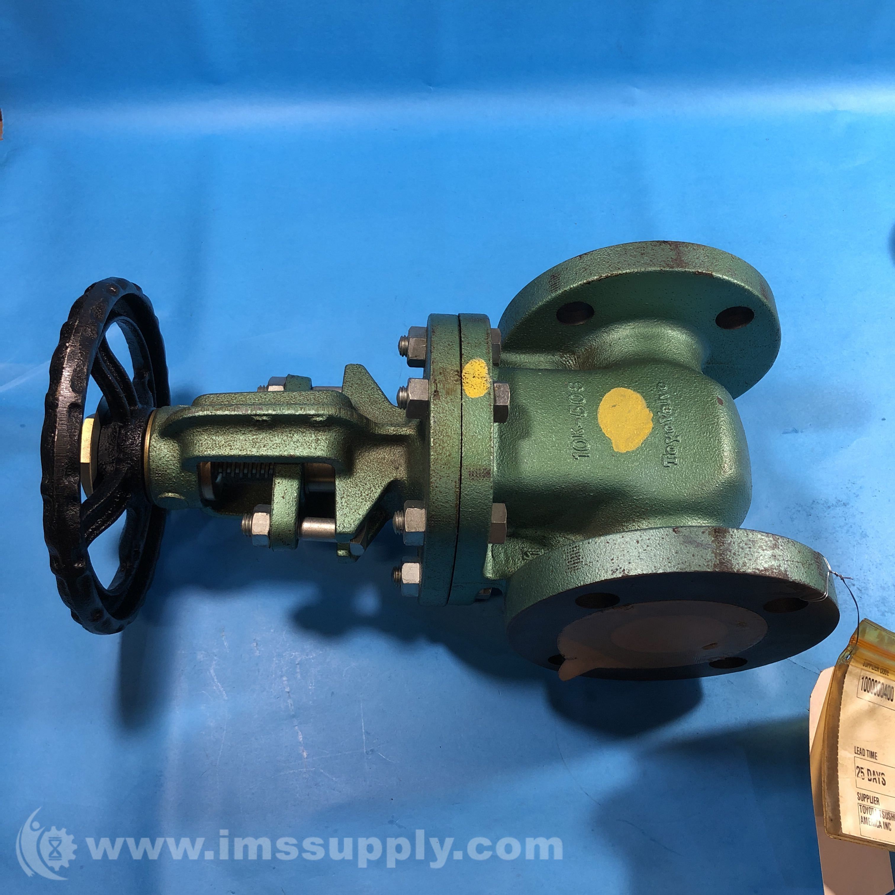 Toyo 10K-50S Cast Iron Gate Valve - IMS Supply