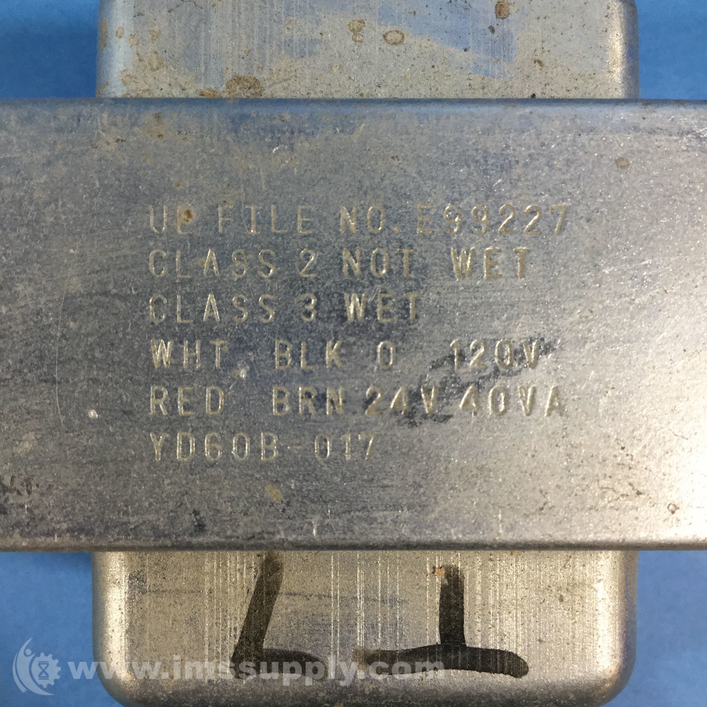 Dongan YD60B-017 Control Voltage 40VA 120V-AC 24V-AC Transformer - IMS ...