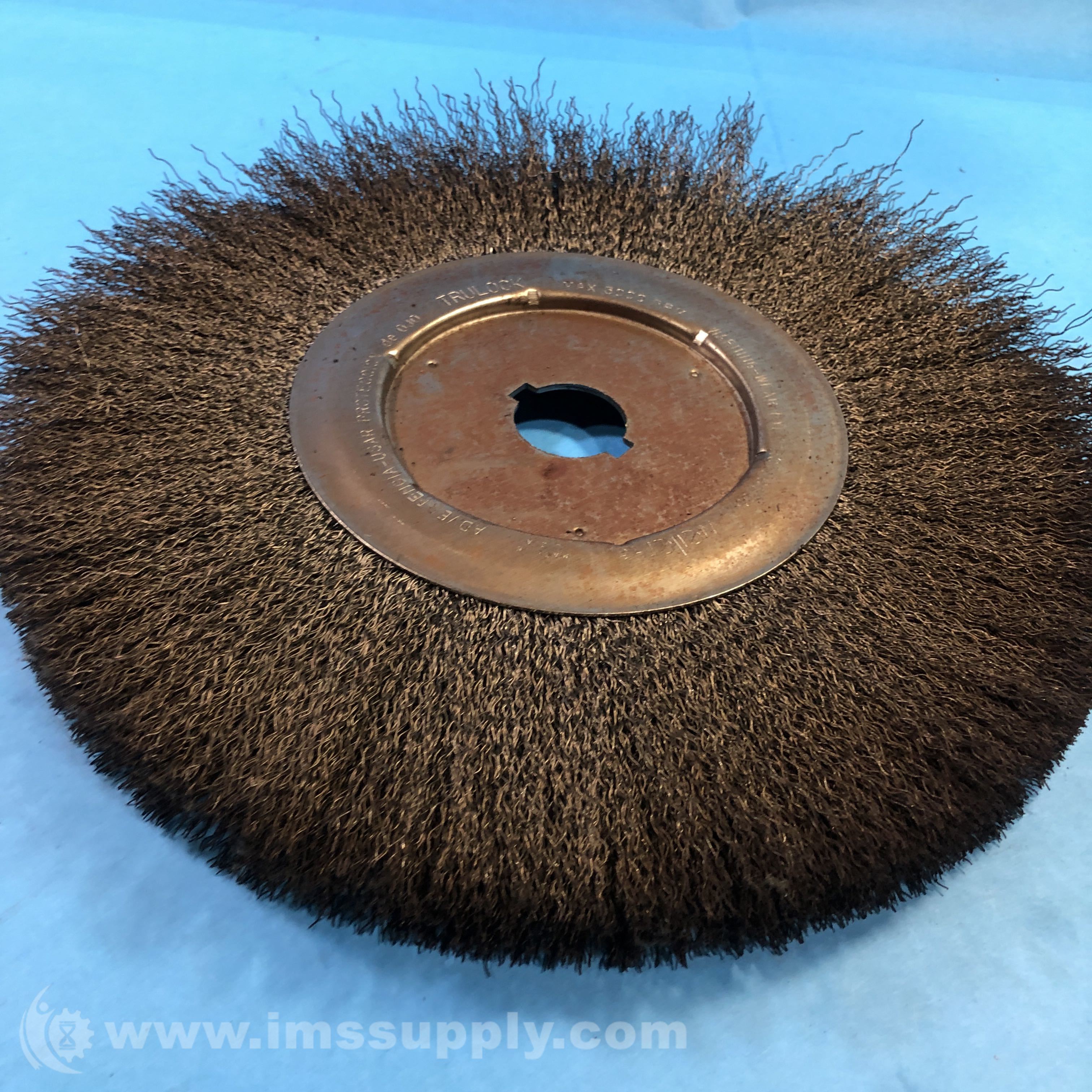 Weller Division Cooper Tools Crimed Wire Wheel, 3000 RPM, Trulock - IMS ...