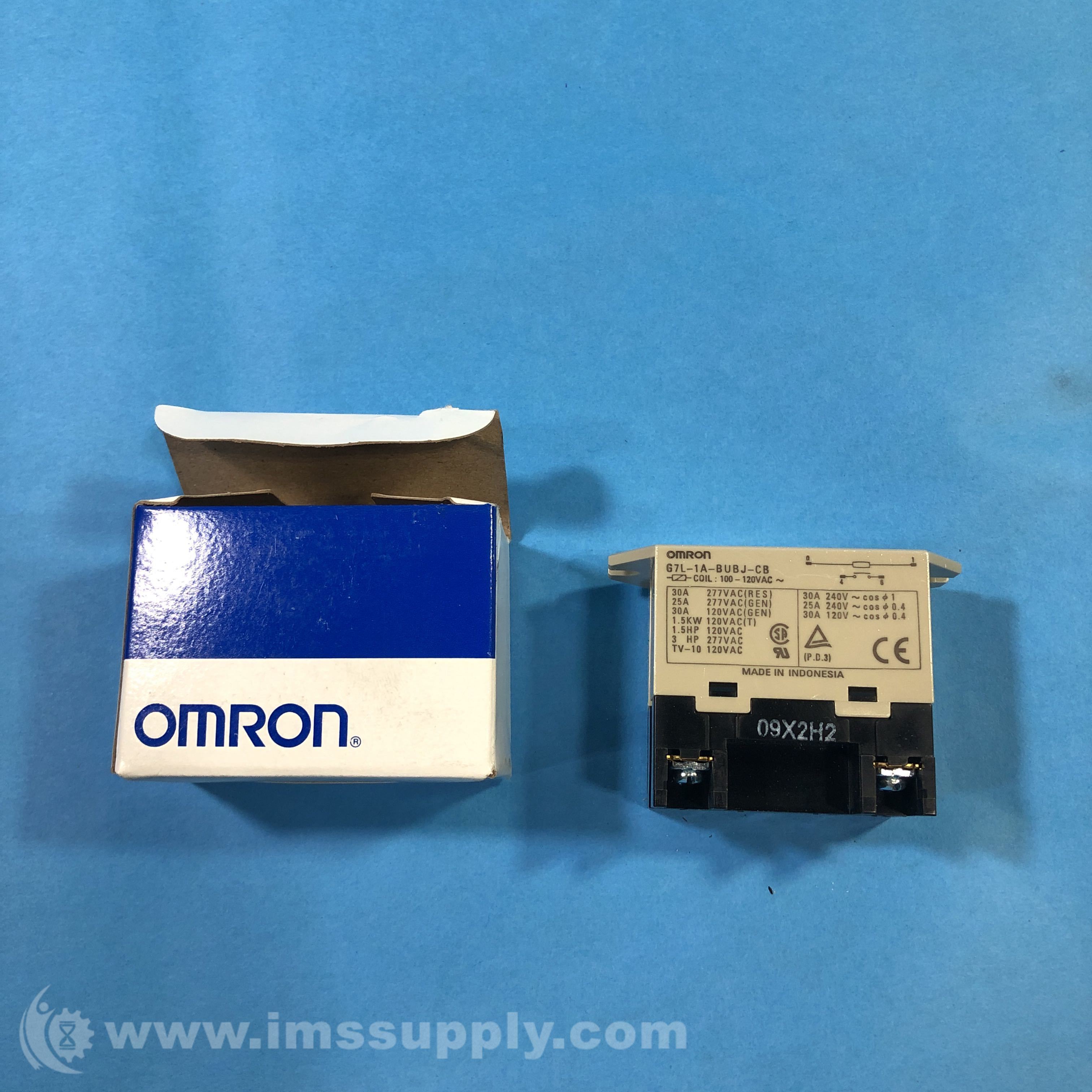 Omron G7L-1A-BUBJ-CB AC100/120 Relay - IMS Supply