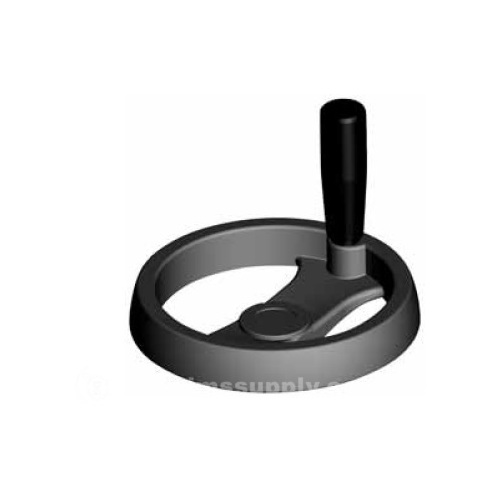 TE-CO 70958 2 Spoke Plastic Hand Wheels with Revolving Handle - IMS Supply