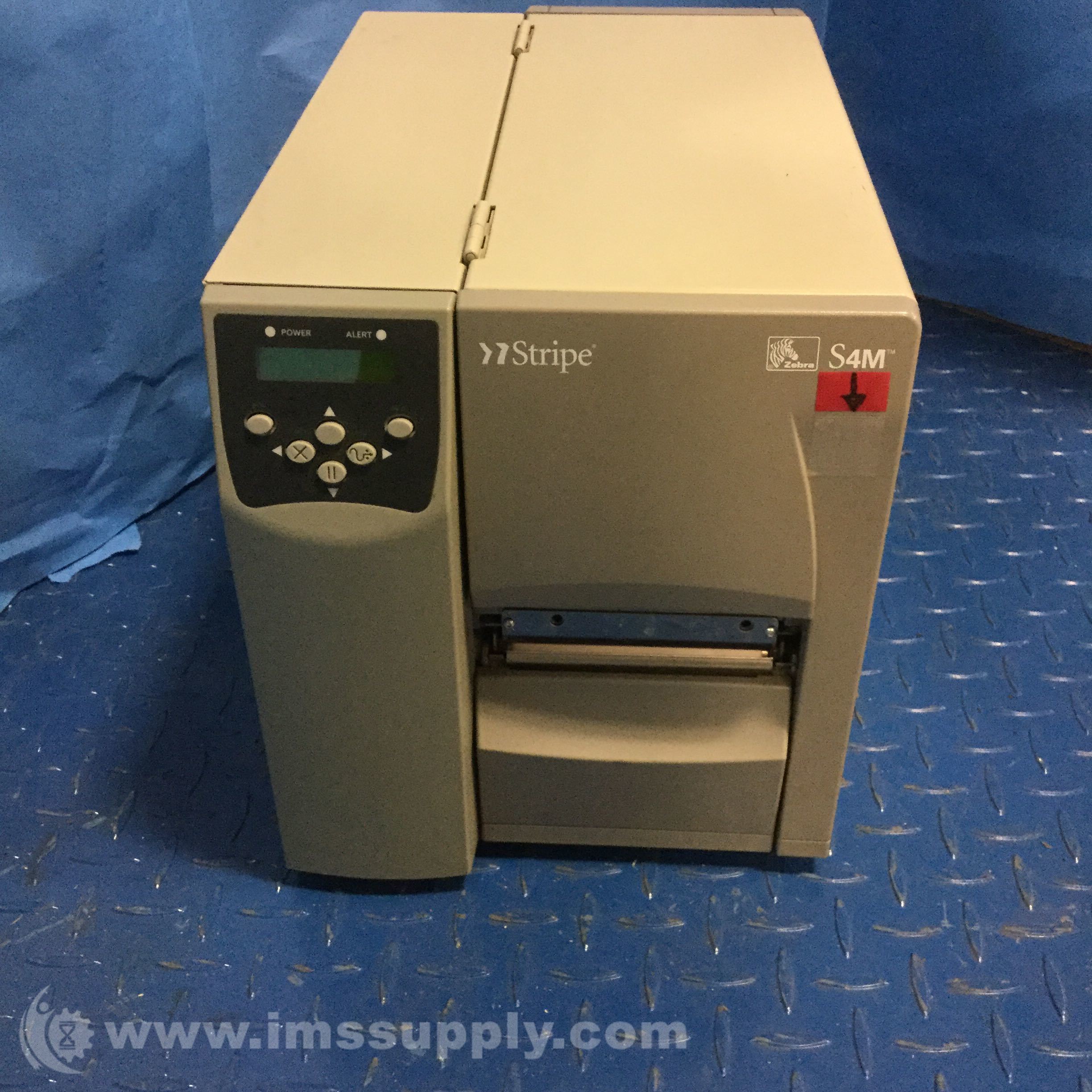 Zebra S4M00-2001-0200T S4M Barcode Printer - IMS Supply