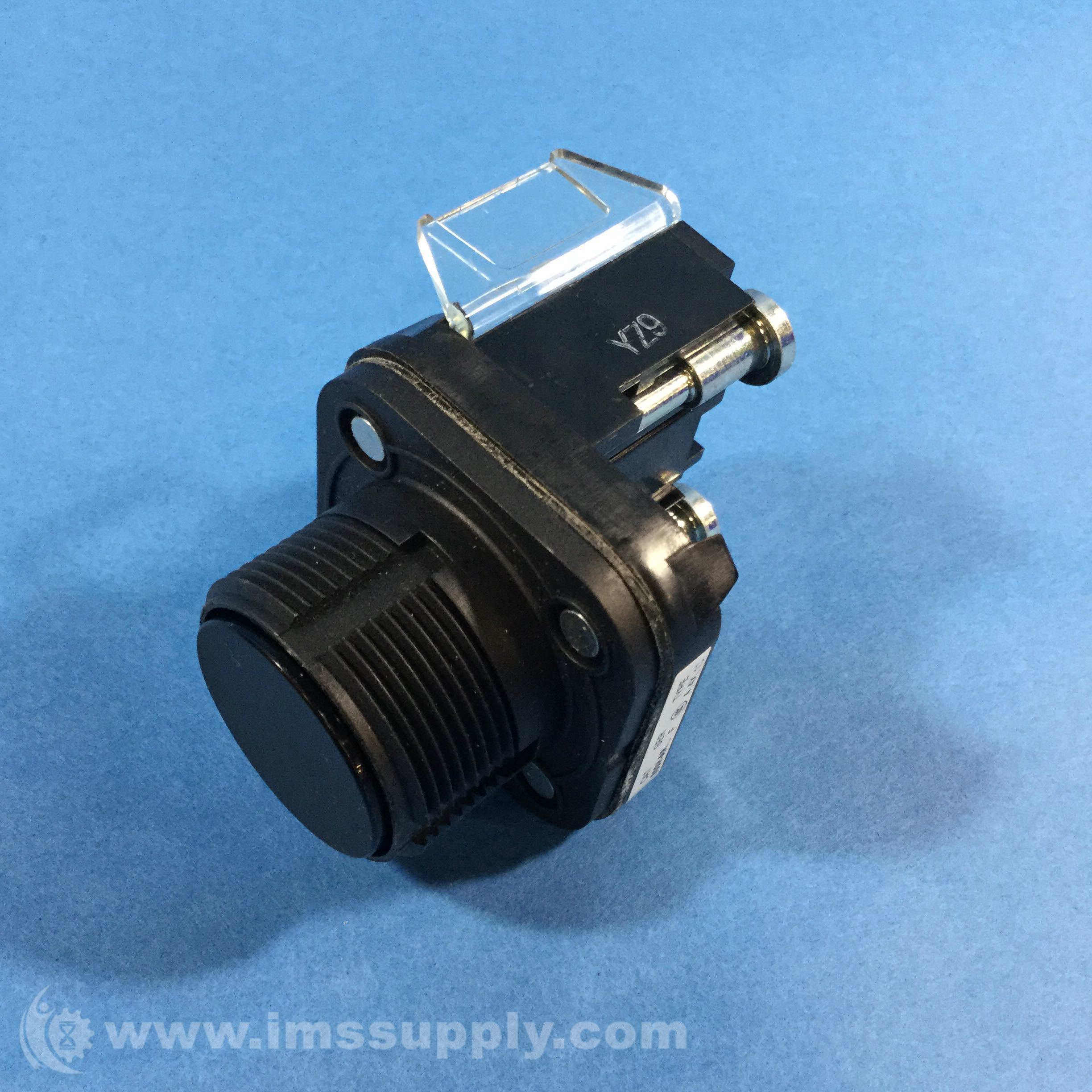 Allen Bradley 800H-AR2D1 Push Button, Bootless Flush Head, Black - IMS ...