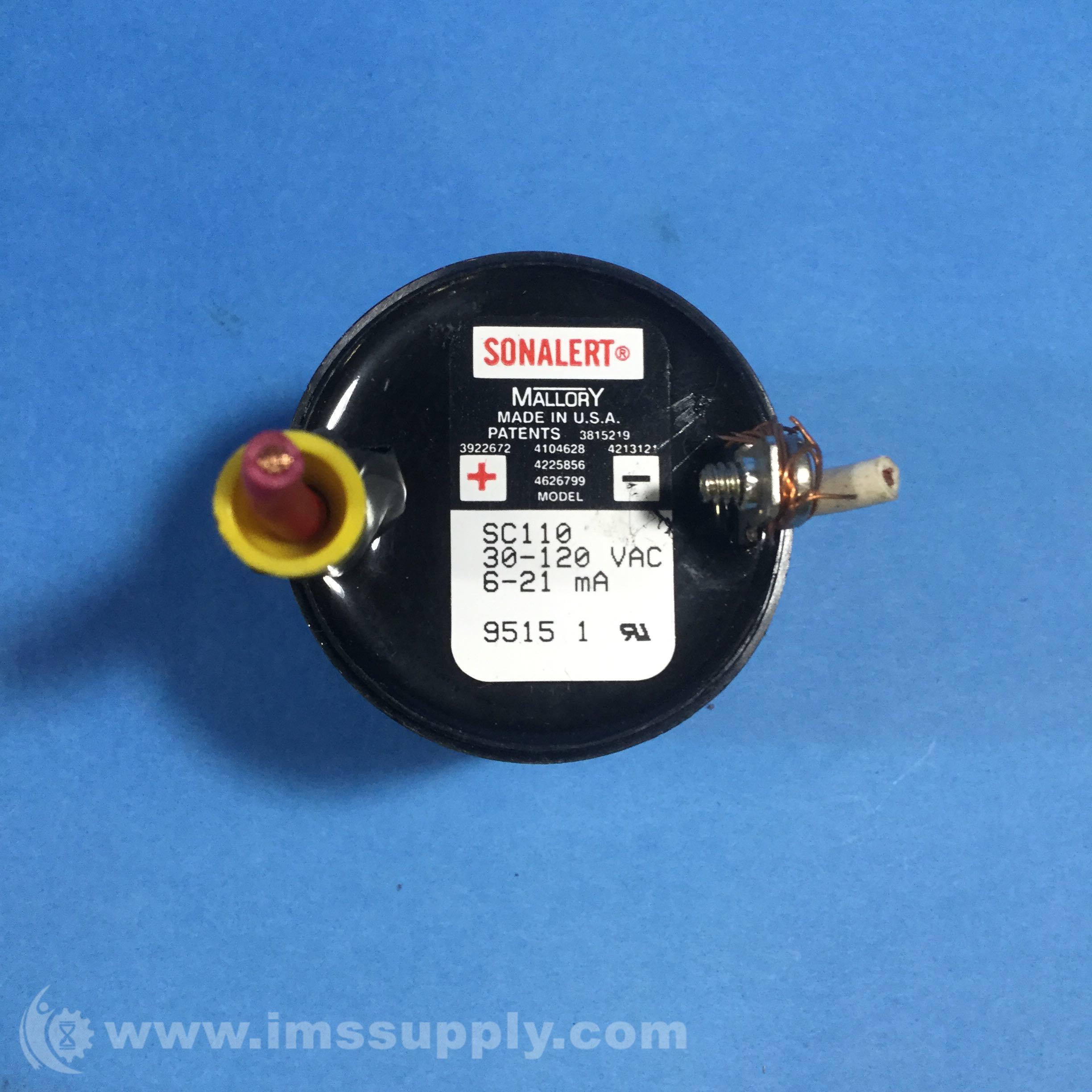 Mallory SC110 Transducer - IMS Supply