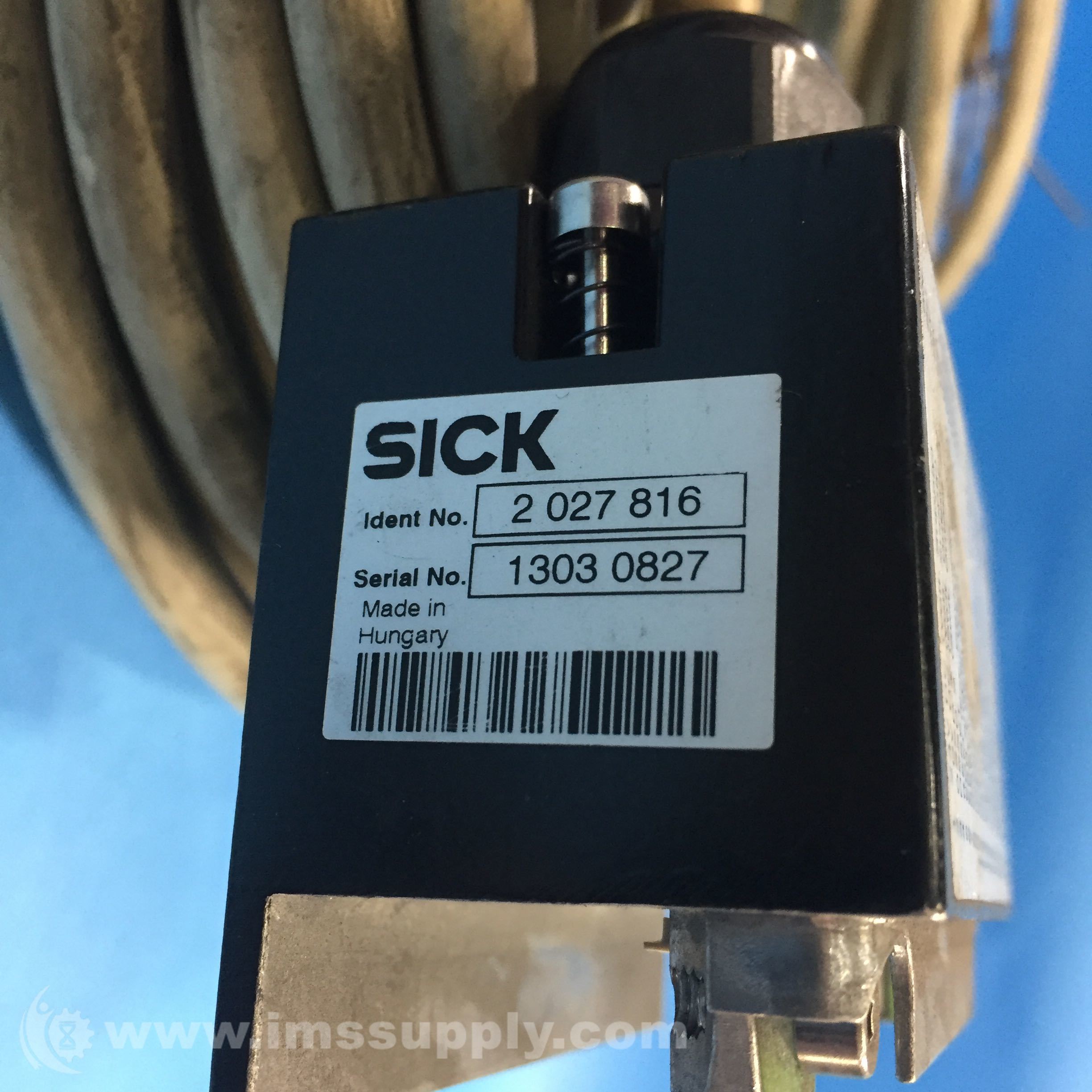 Sick 2027816 Plug Connector Cable Assembly, 20m Length - IMS Supply